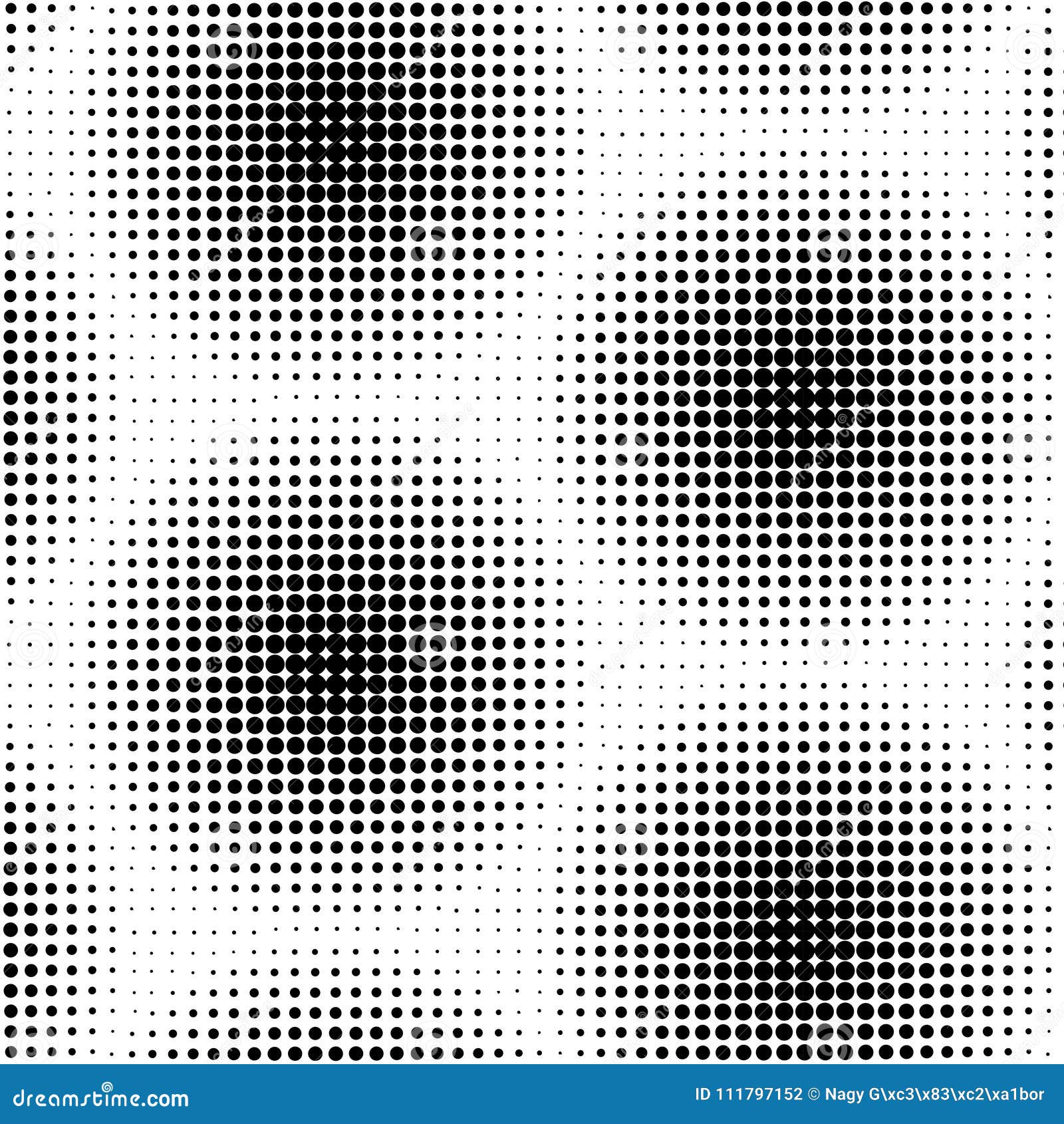 GRUNGE DOTTED SEAMLESS VECTOR PATTERN. HALFTONE DESIGN TEXTURE. Stock ...