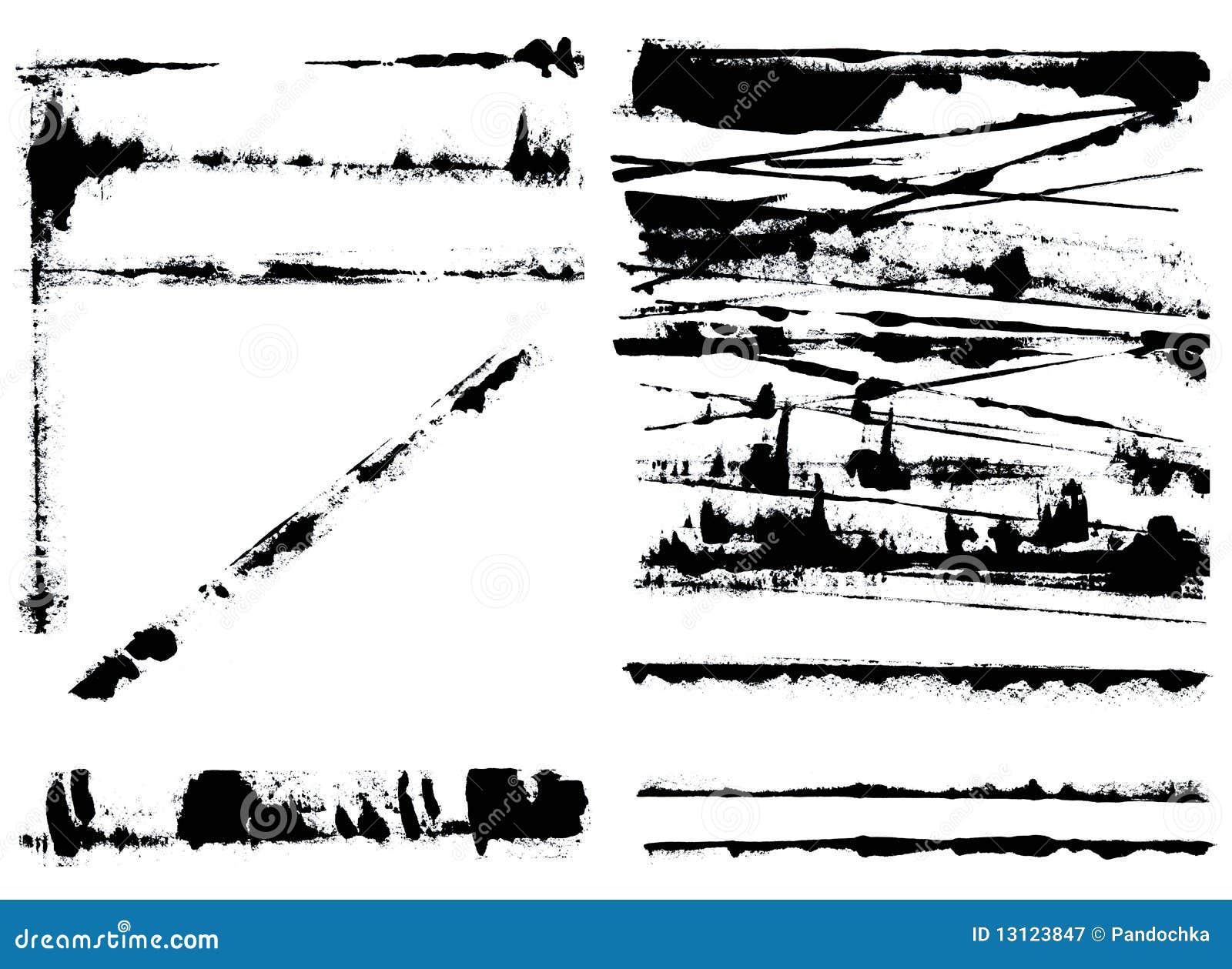 Grunge elements stock illustration. Illustration of concepts - 13123847