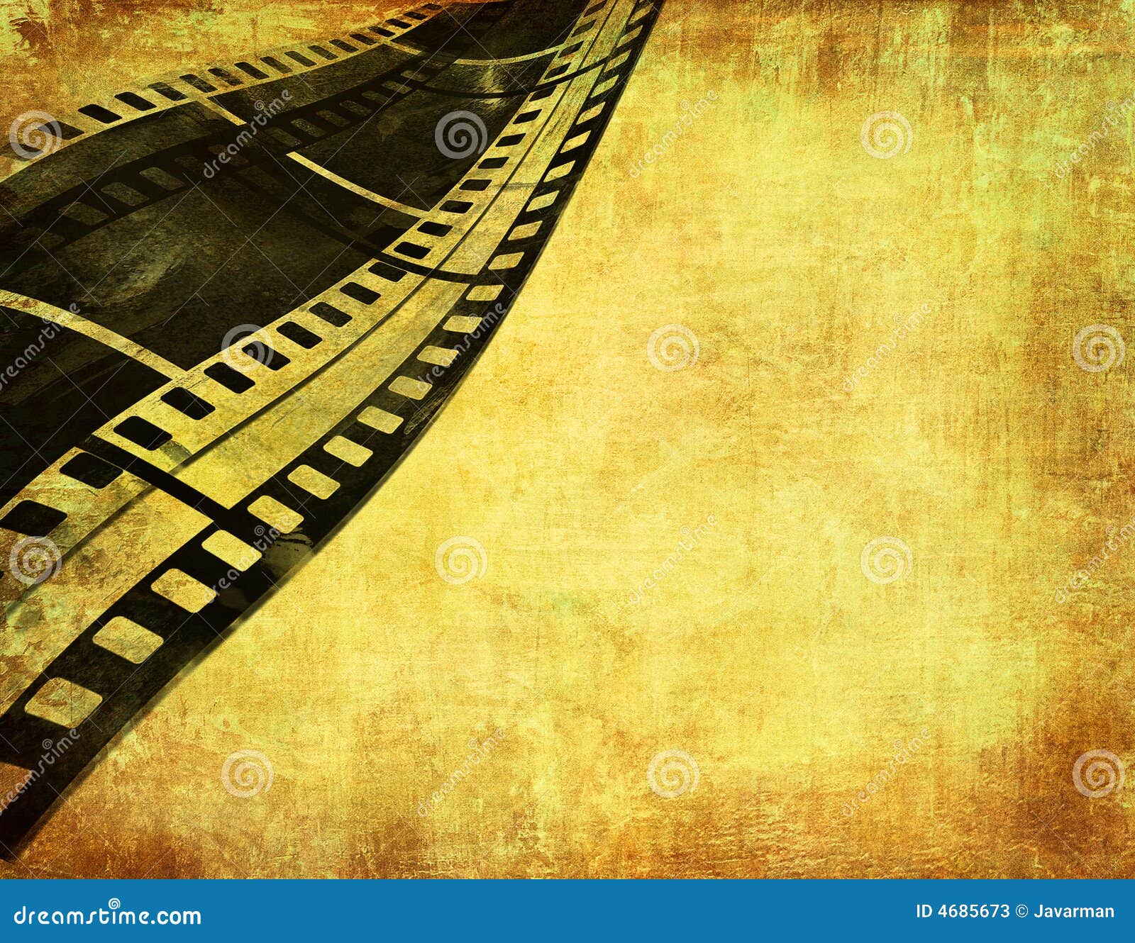 Grunge film background stock illustration. Illustration of retro - 4685673