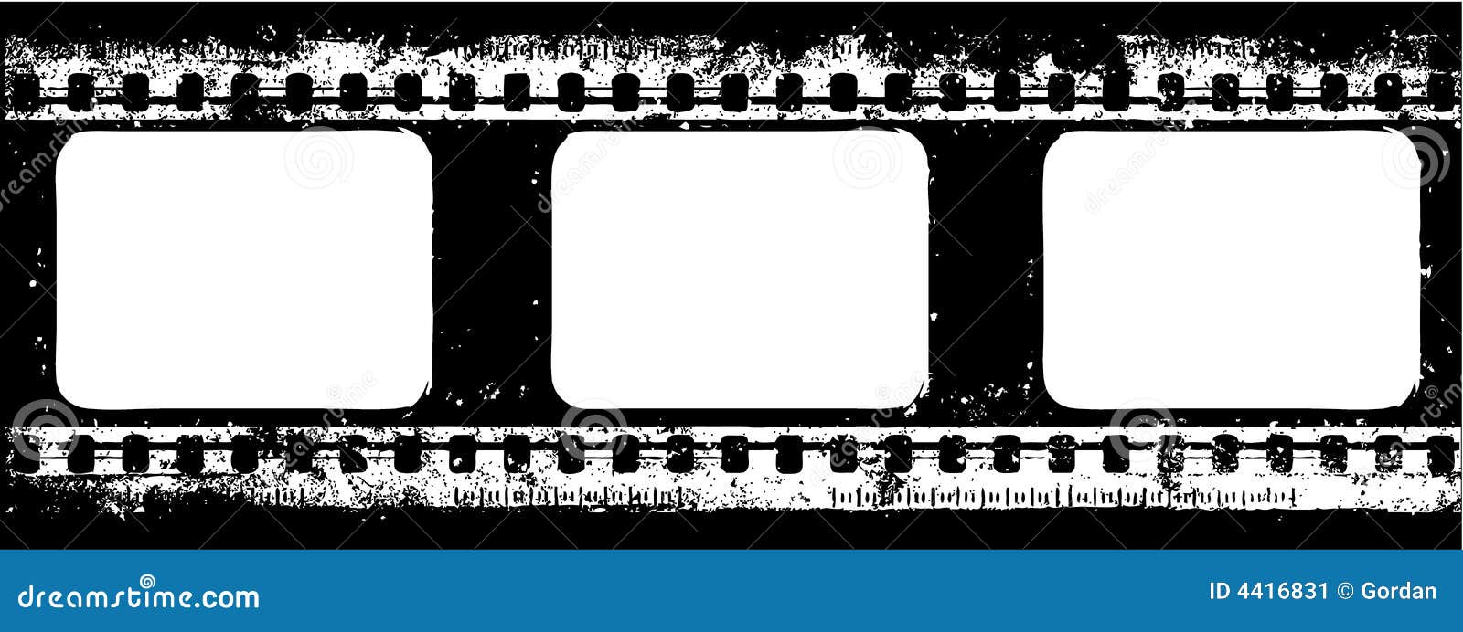 Grunge Film Strip Effect Backgrounds Stock Photo | CartoonDealer.com ...
