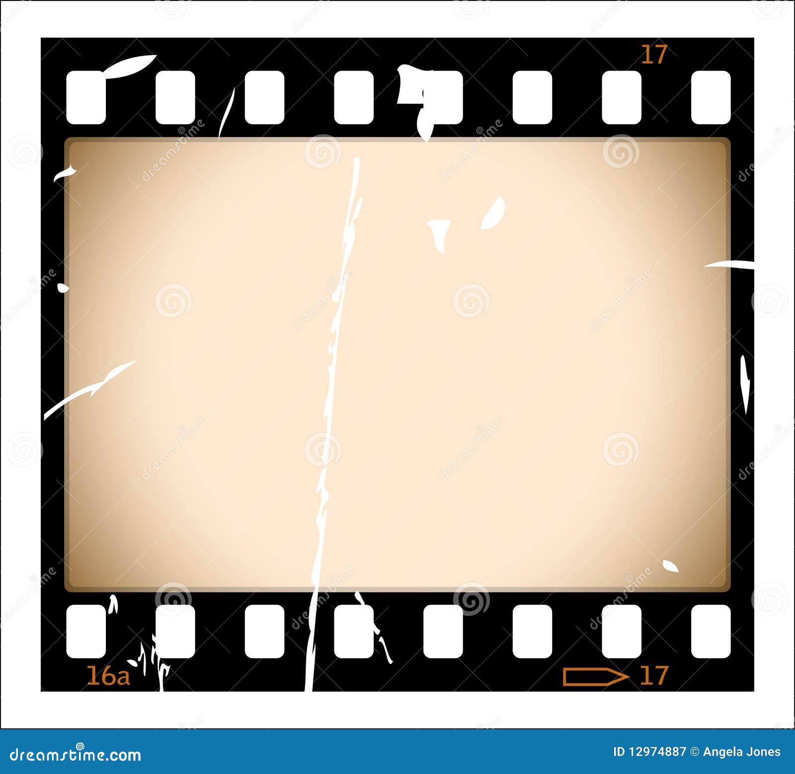 Grunge Film Strip Effect Backgrounds Stock Photo | CartoonDealer.com ...