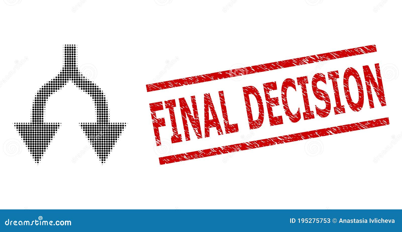 The Final Decision Verdict Or Judgment Royalty-Free Stock Image ...