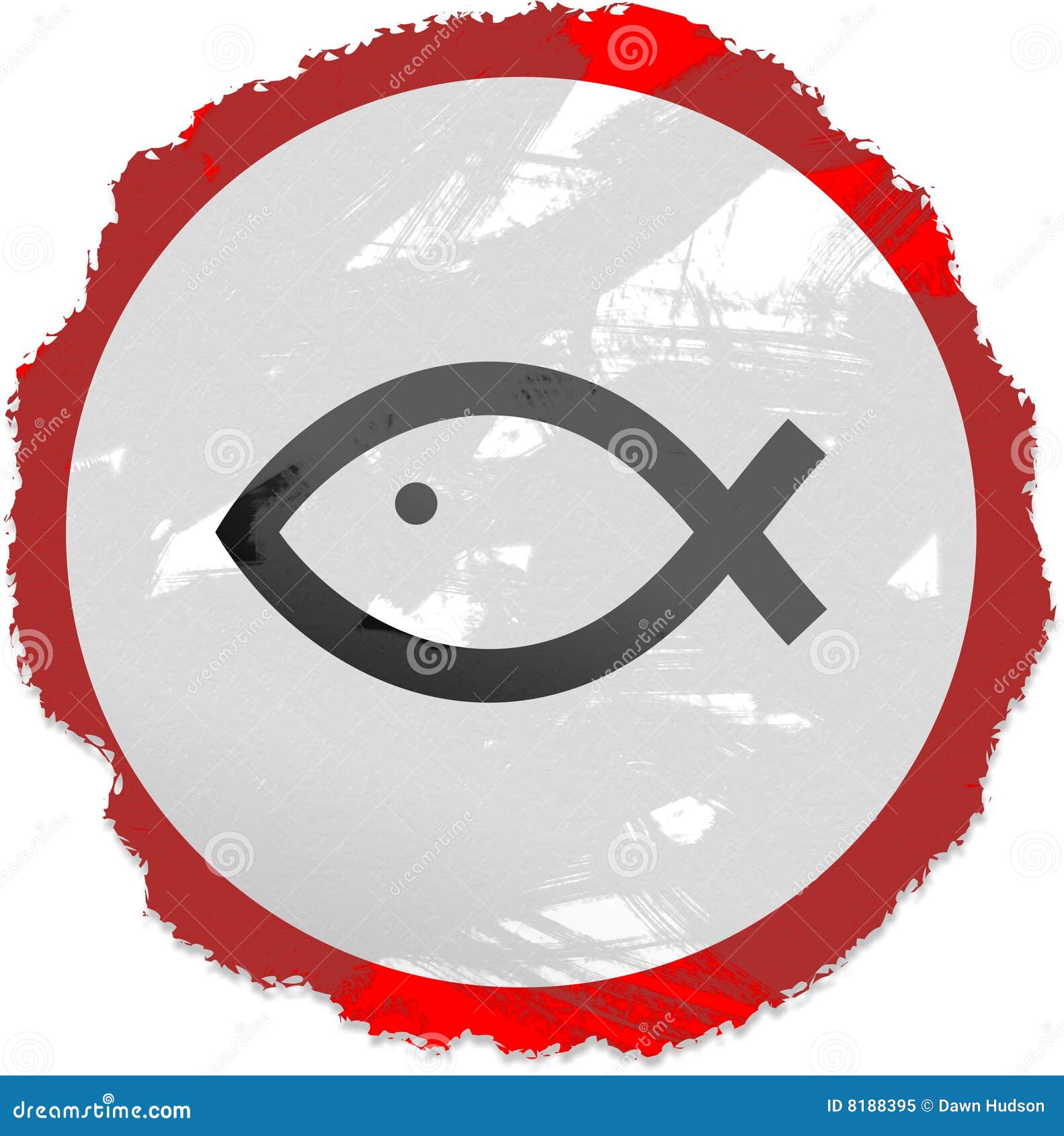 Grunge fish sign stock illustration. Illustration of isolated - 8188395
