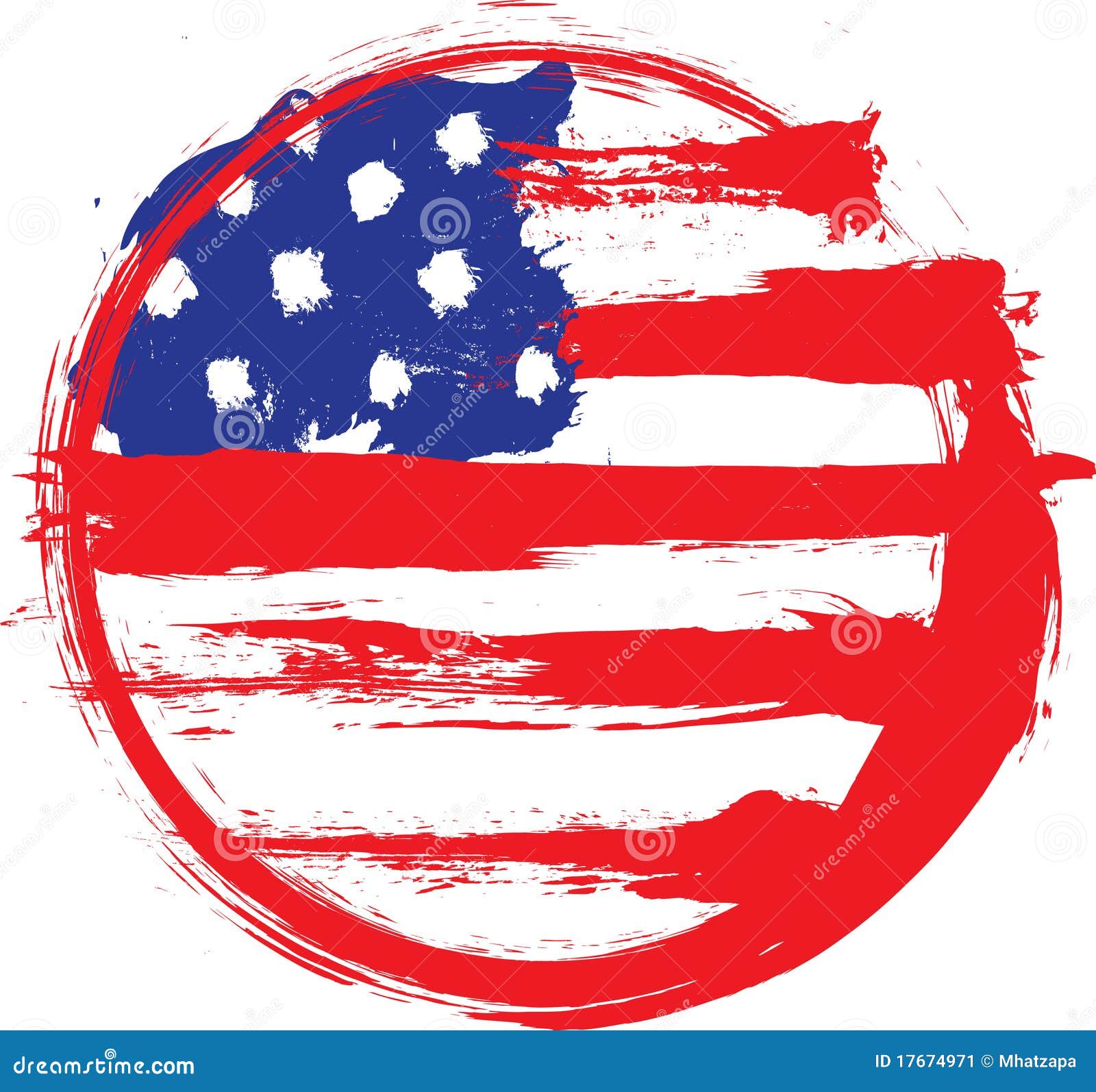 Grunge flag stock vector. Illustration of stripe, grunge - 17674971