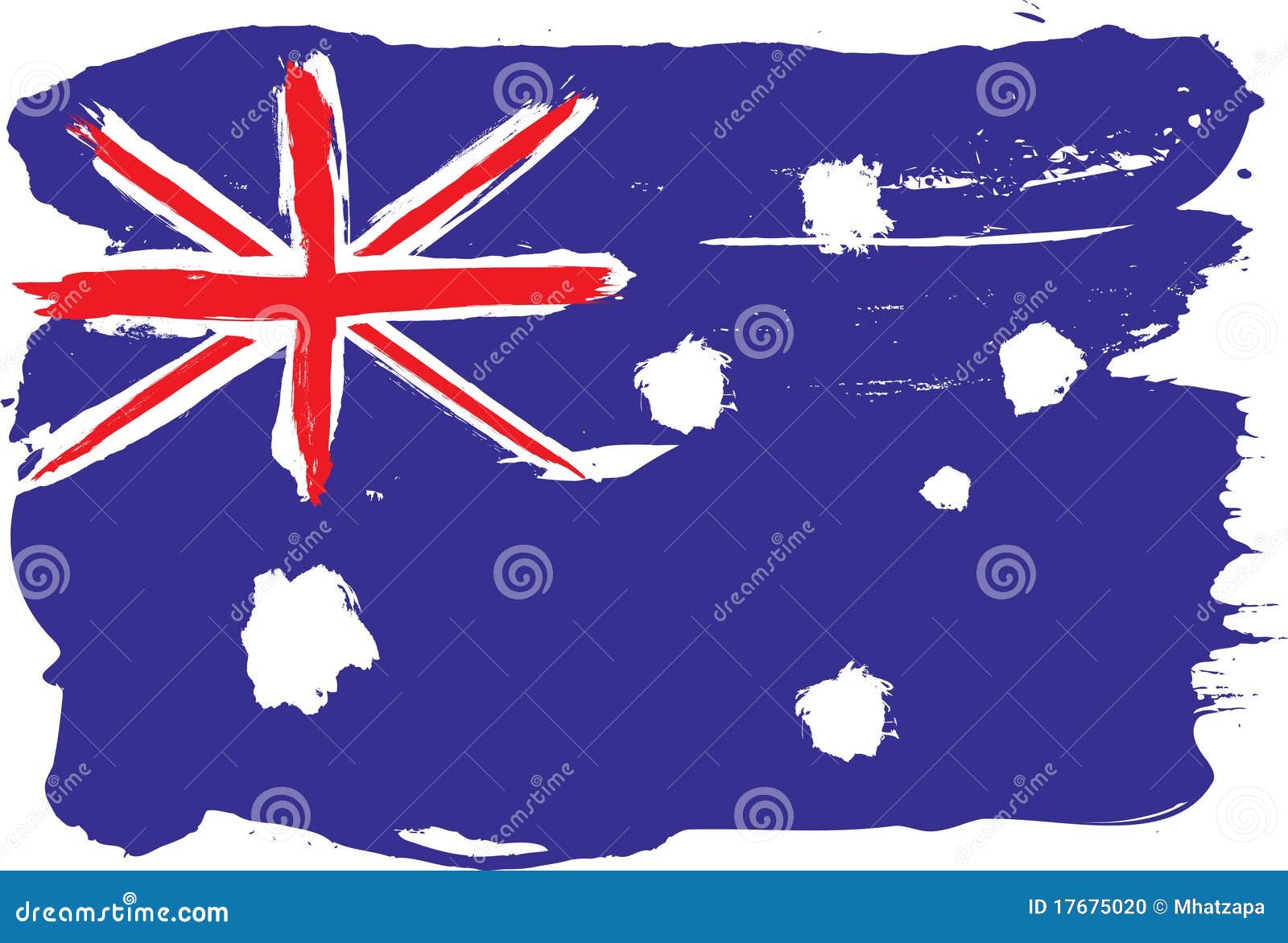 Grunge flag stock vector. Illustration of symbolic, freedom - 17675020