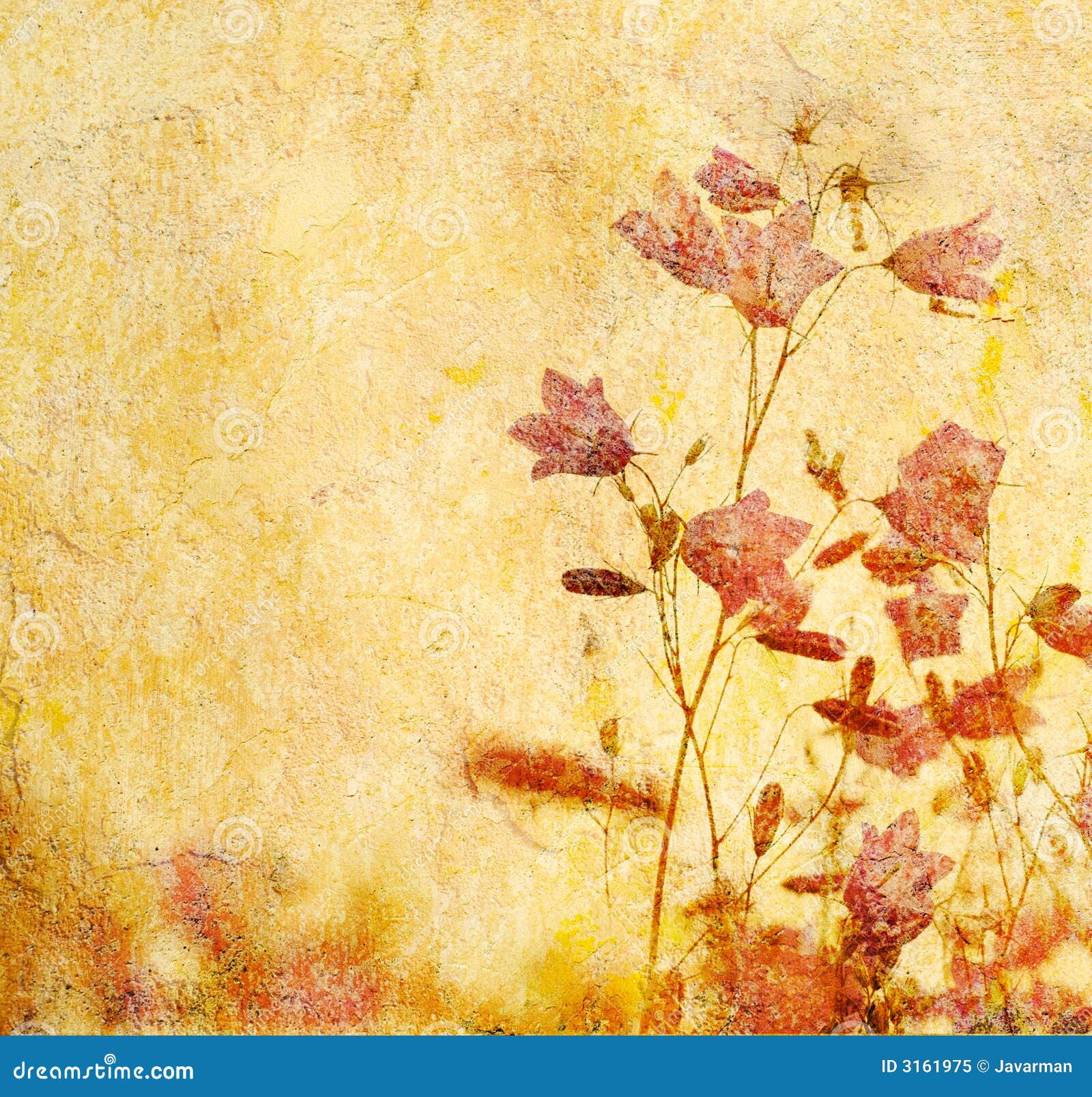 Grunge floral background stock illustration. Illustration of decorative ...