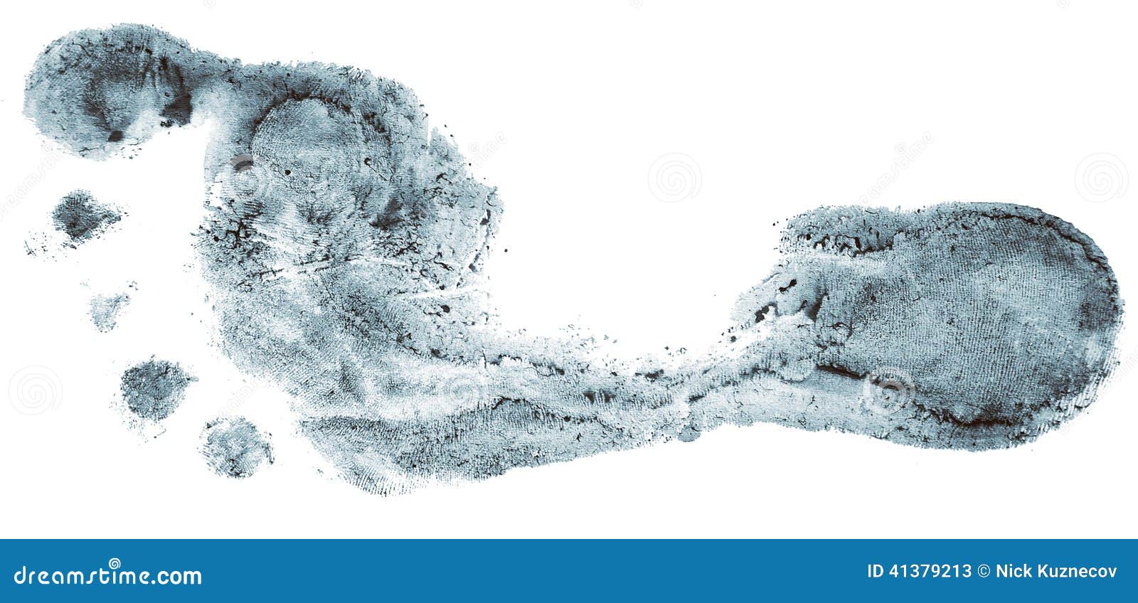 Grunge footprint stock illustration. Illustration of dirty - 41379213