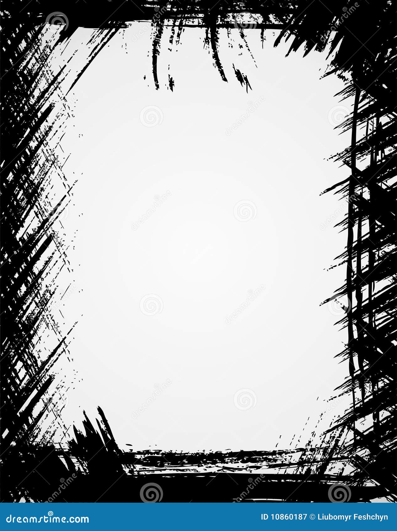 Grunge frame stock vector. Illustration of awful, designer - 10860187