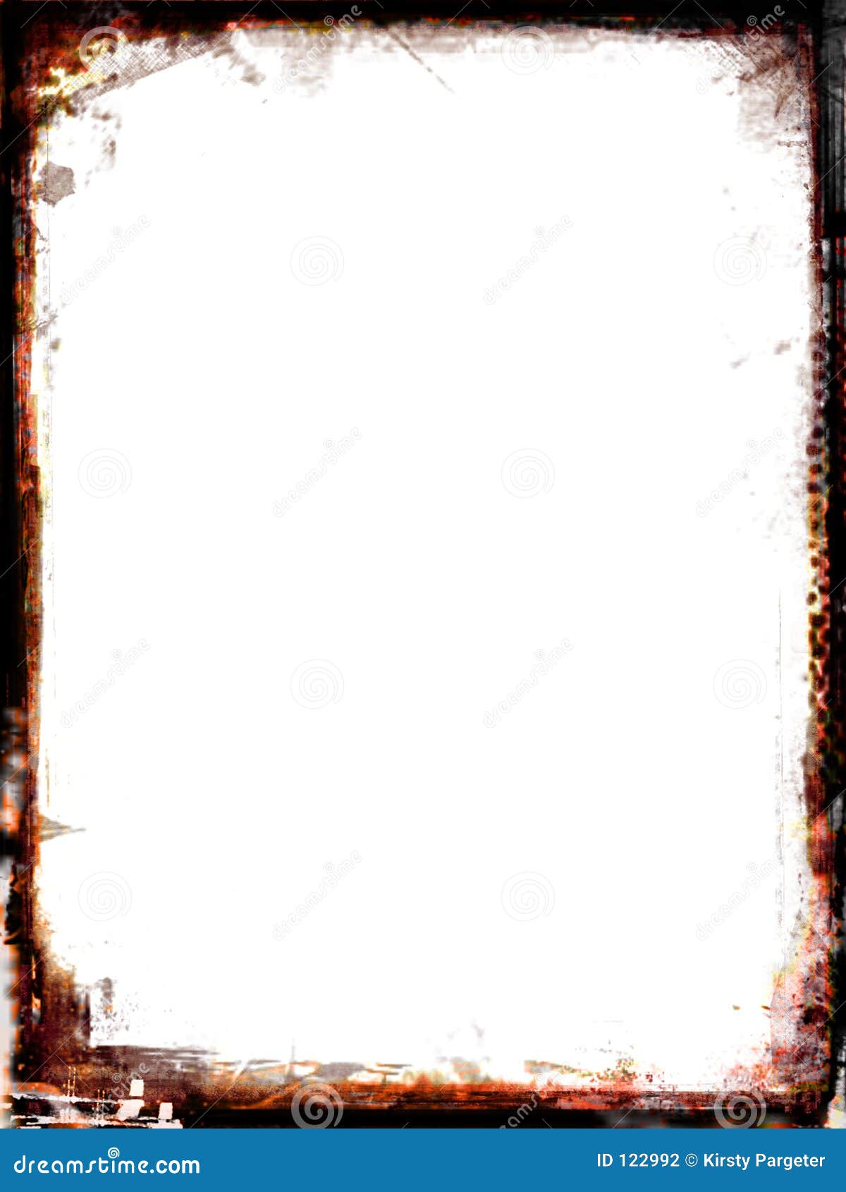 Grunge Frame stock illustration. Illustration of antique - 122992