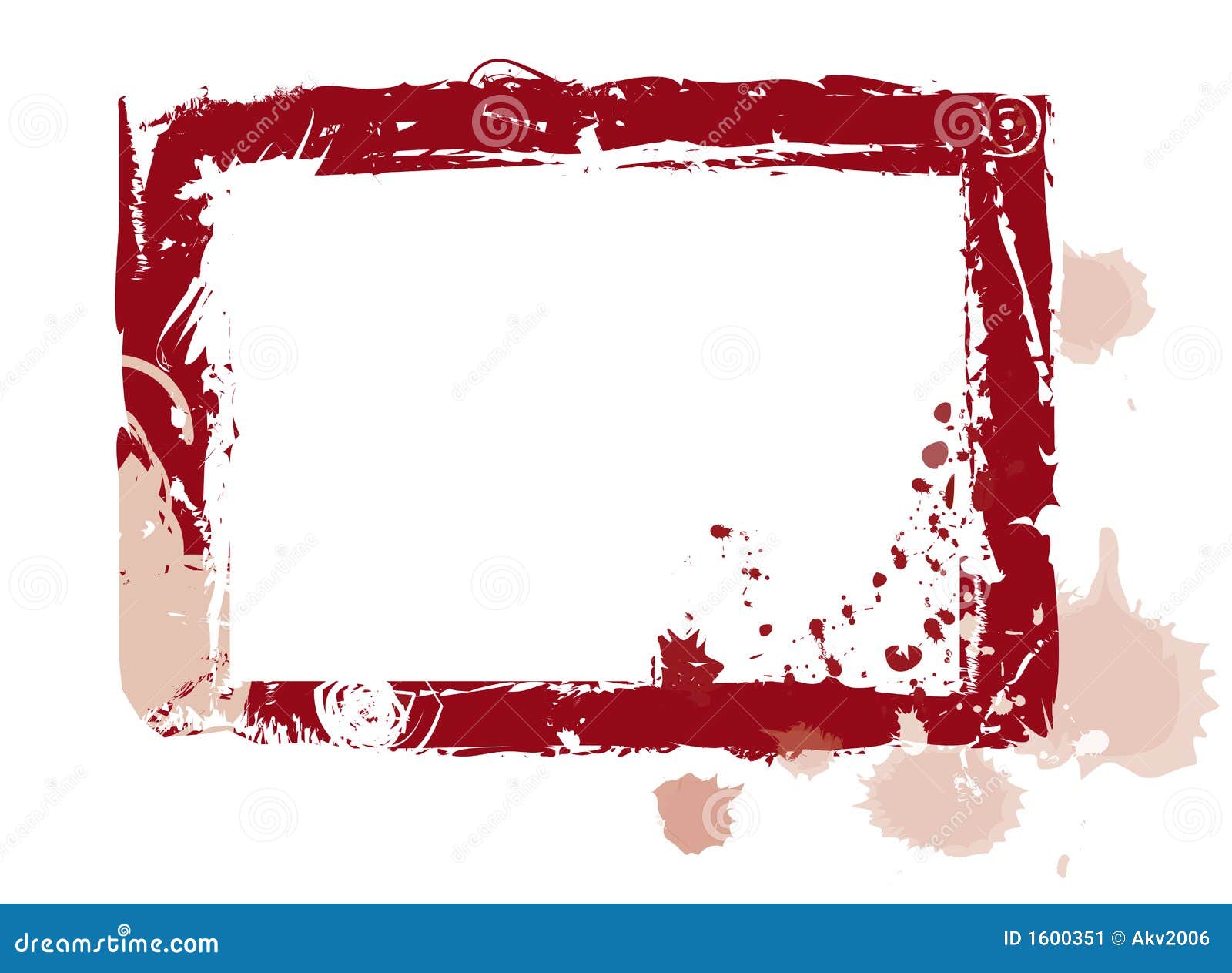 Scratched Frame Stock Photography | CartoonDealer.com #41157140