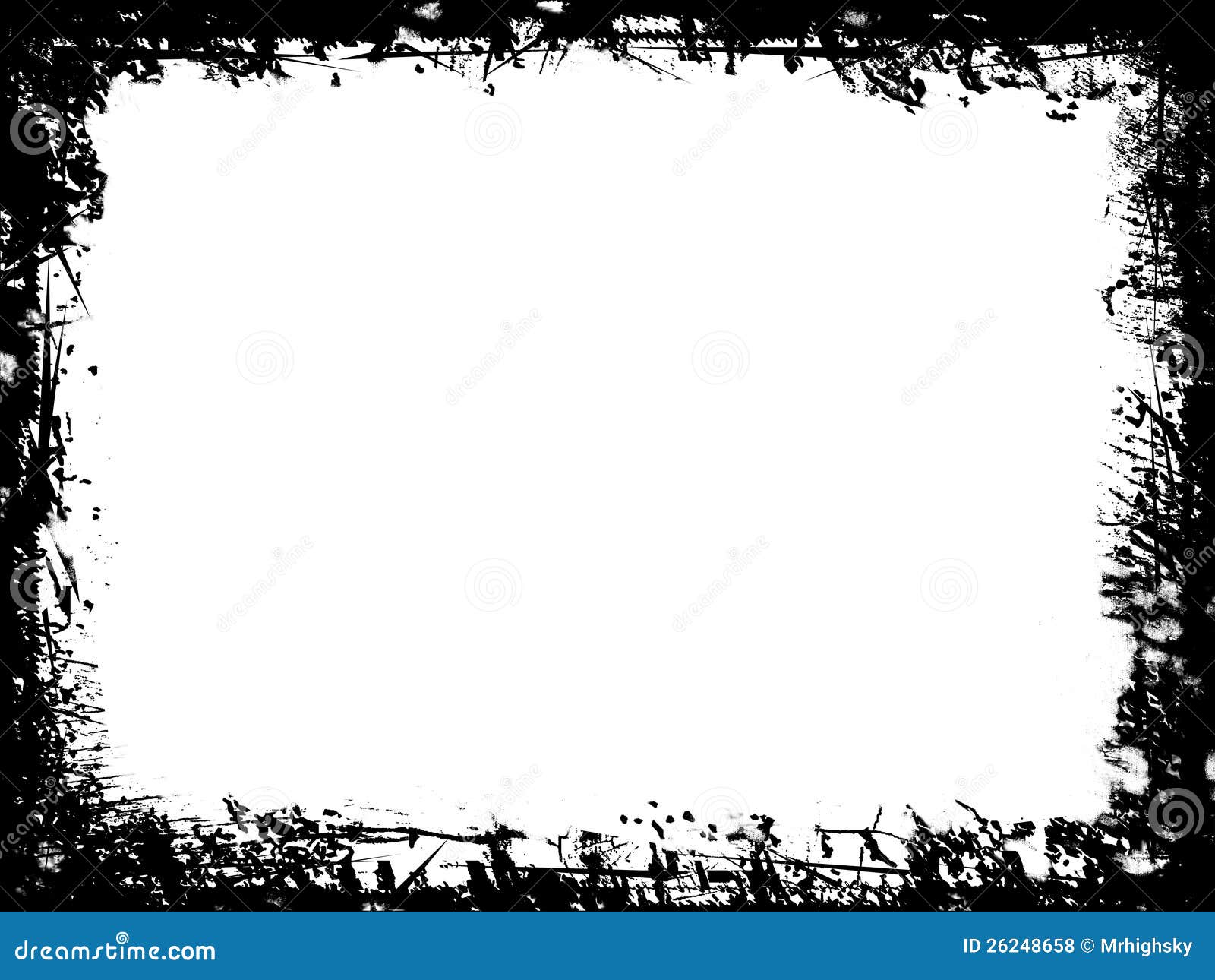 Grunge Frame stock photo. Illustration of frame, border - 26248658
