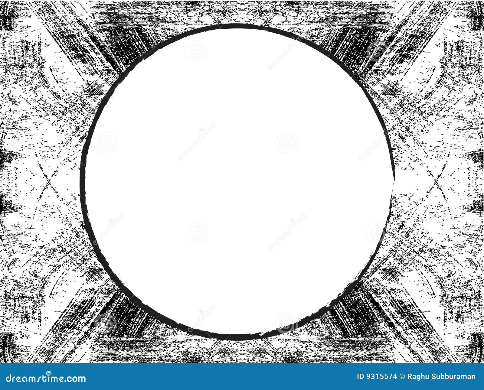 Grunge frame stock illustration. Illustration of brush - 9315574