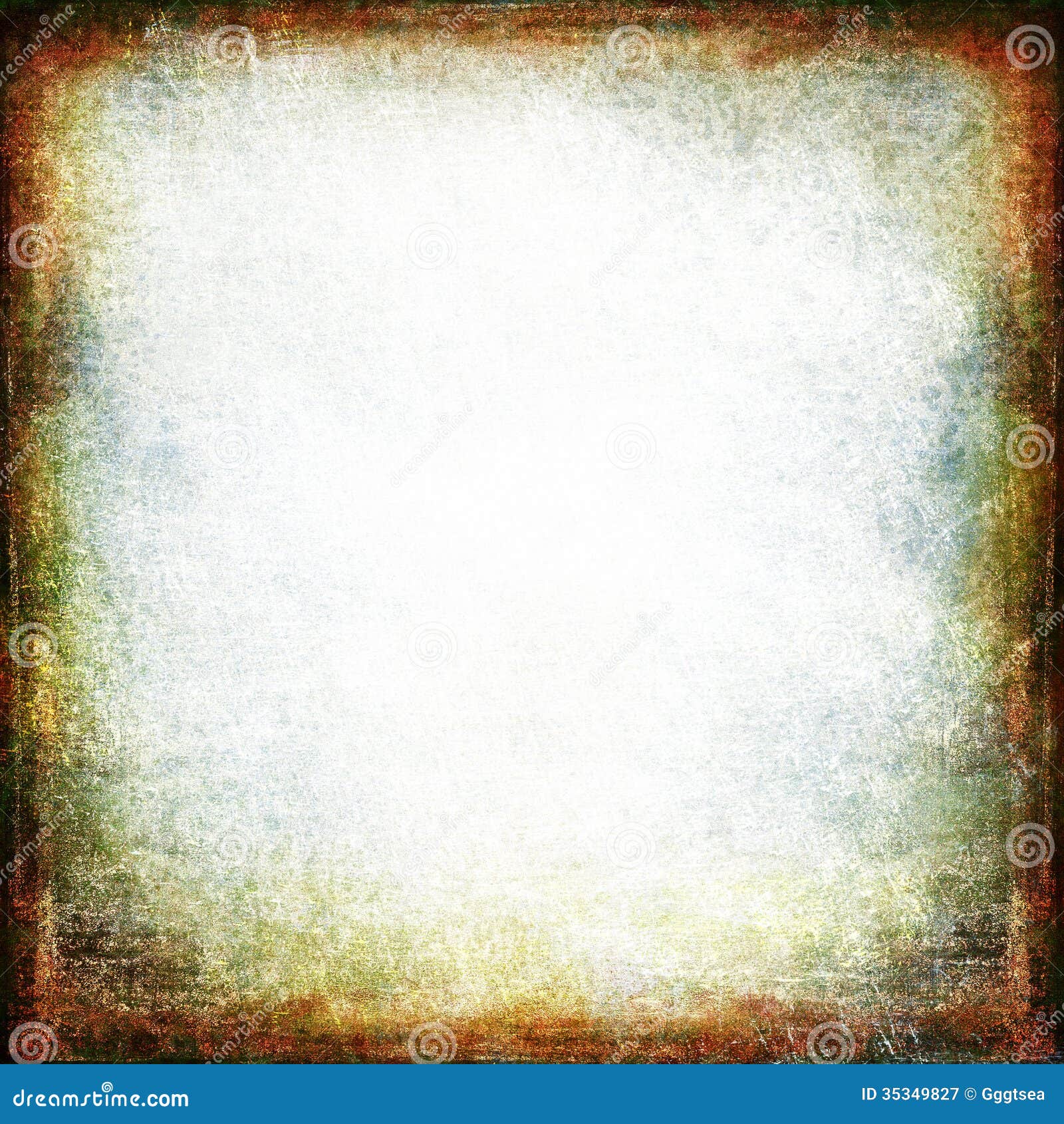 Grunge frame background stock illustration. Illustration of album ...