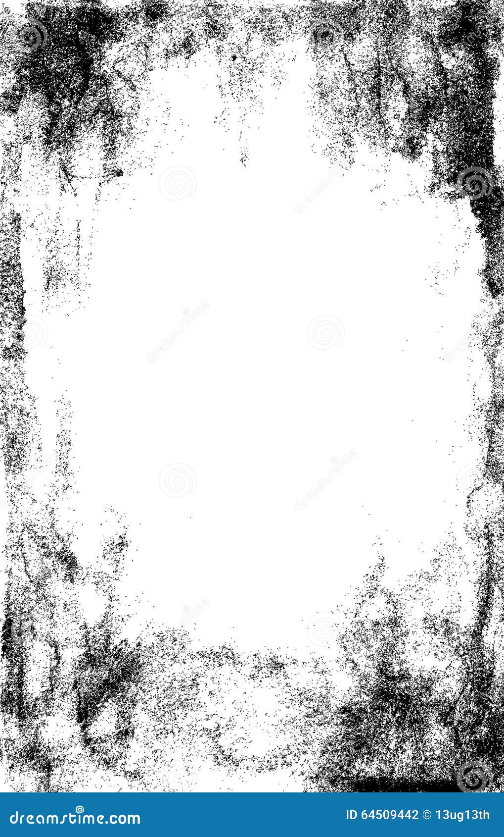 Grunge Frame Texture stock vector. Illustration of effect - 64509442