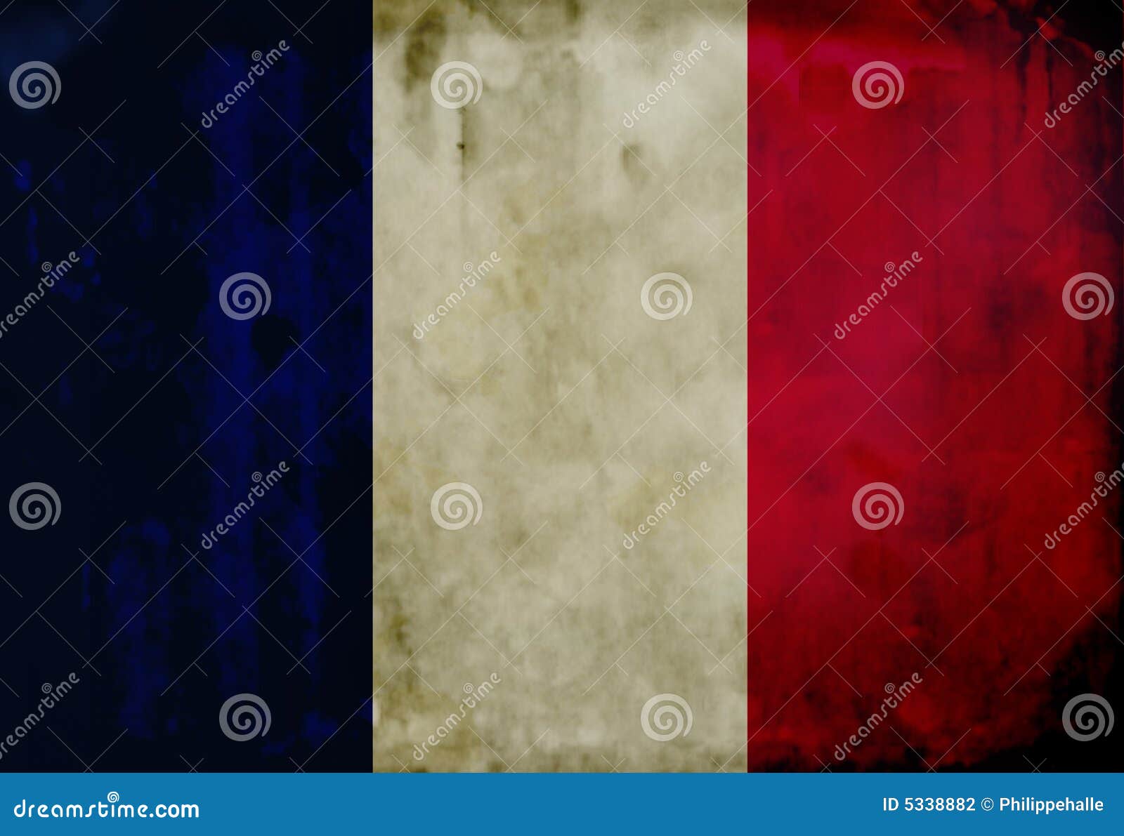 Grunge french flag stock photo. Image of dirty, stripe - 5338882