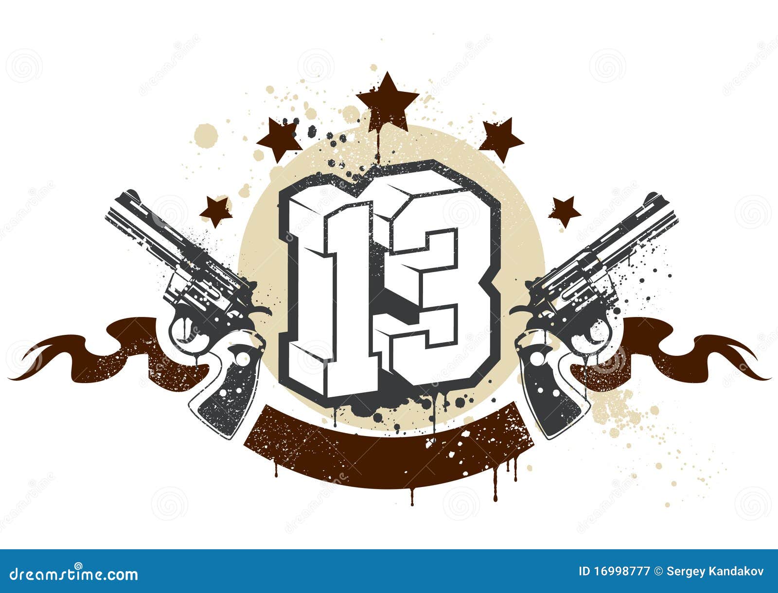Grunge gang design stock vector. Illustration of design - 16998777
