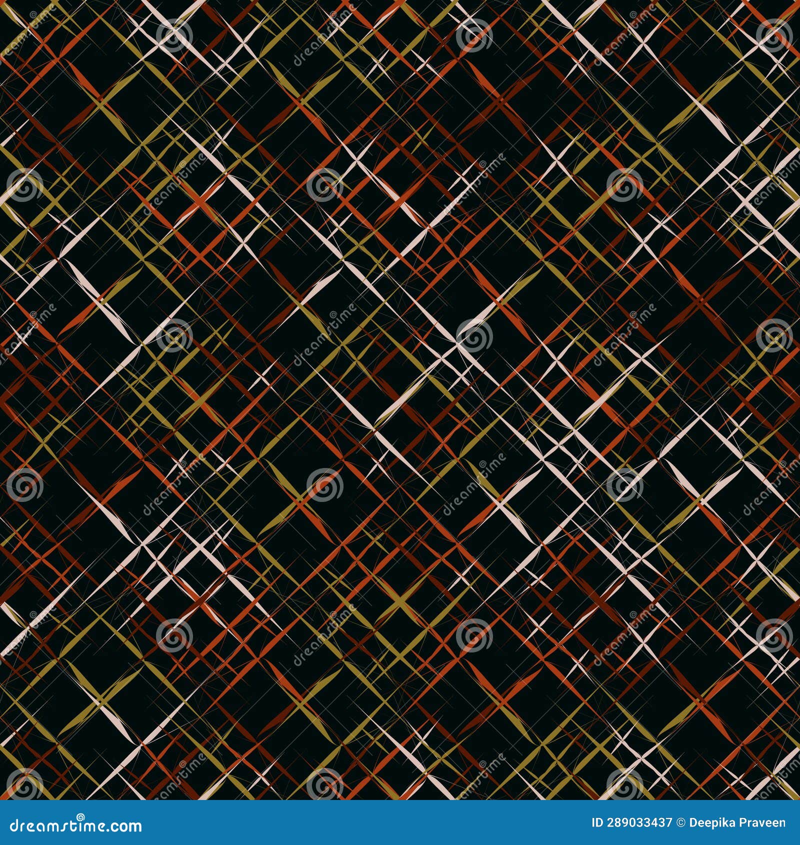 Grunge Geometric Lines Seamless Pattern Stock Vector - Illustration of ...