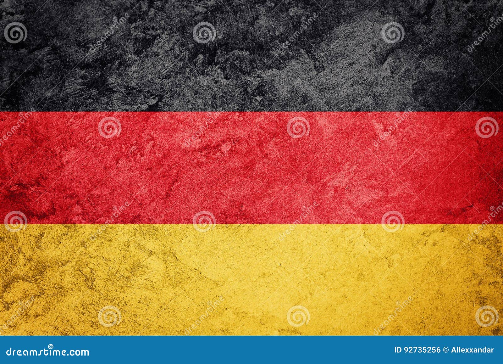 Grunge Germany Flag. German Flag with Grunge Texture Stock Photo ...