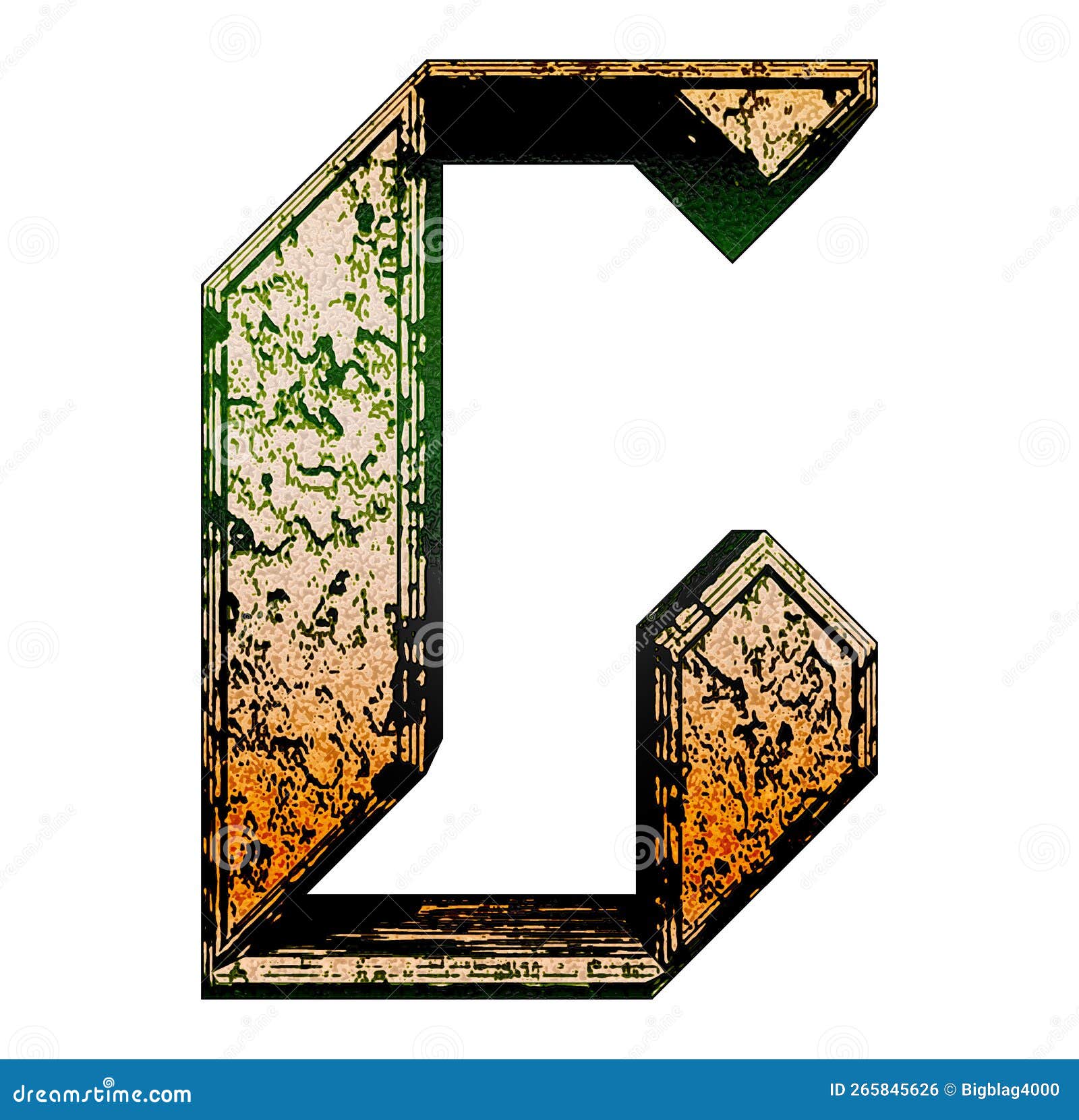 Grunge Gothic Decorative Font. Medieval Custom Lettering. Stock ...