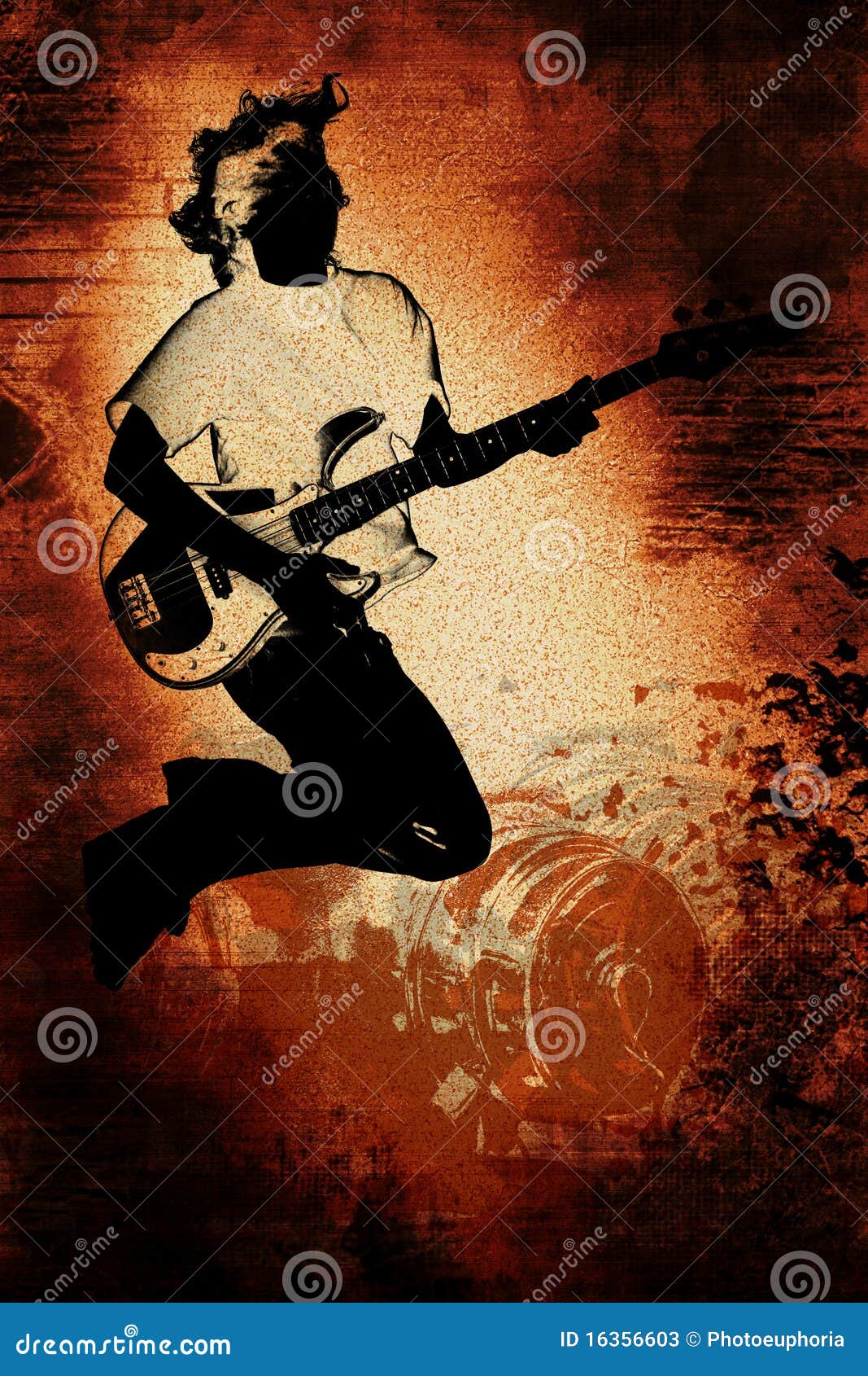 Distressed Guitar Stock Illustrations – 108 Distressed Guitar Stock ...