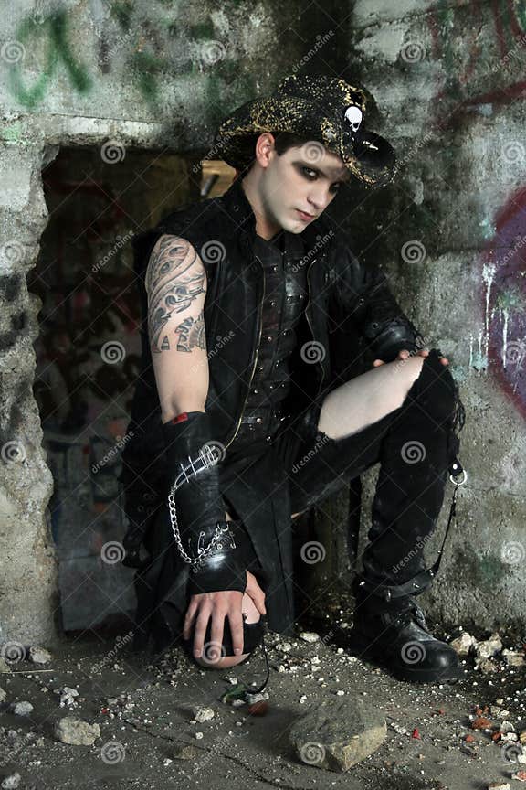 Grunge Guy stock image. Image of sinister, person, bdingman - 20374505