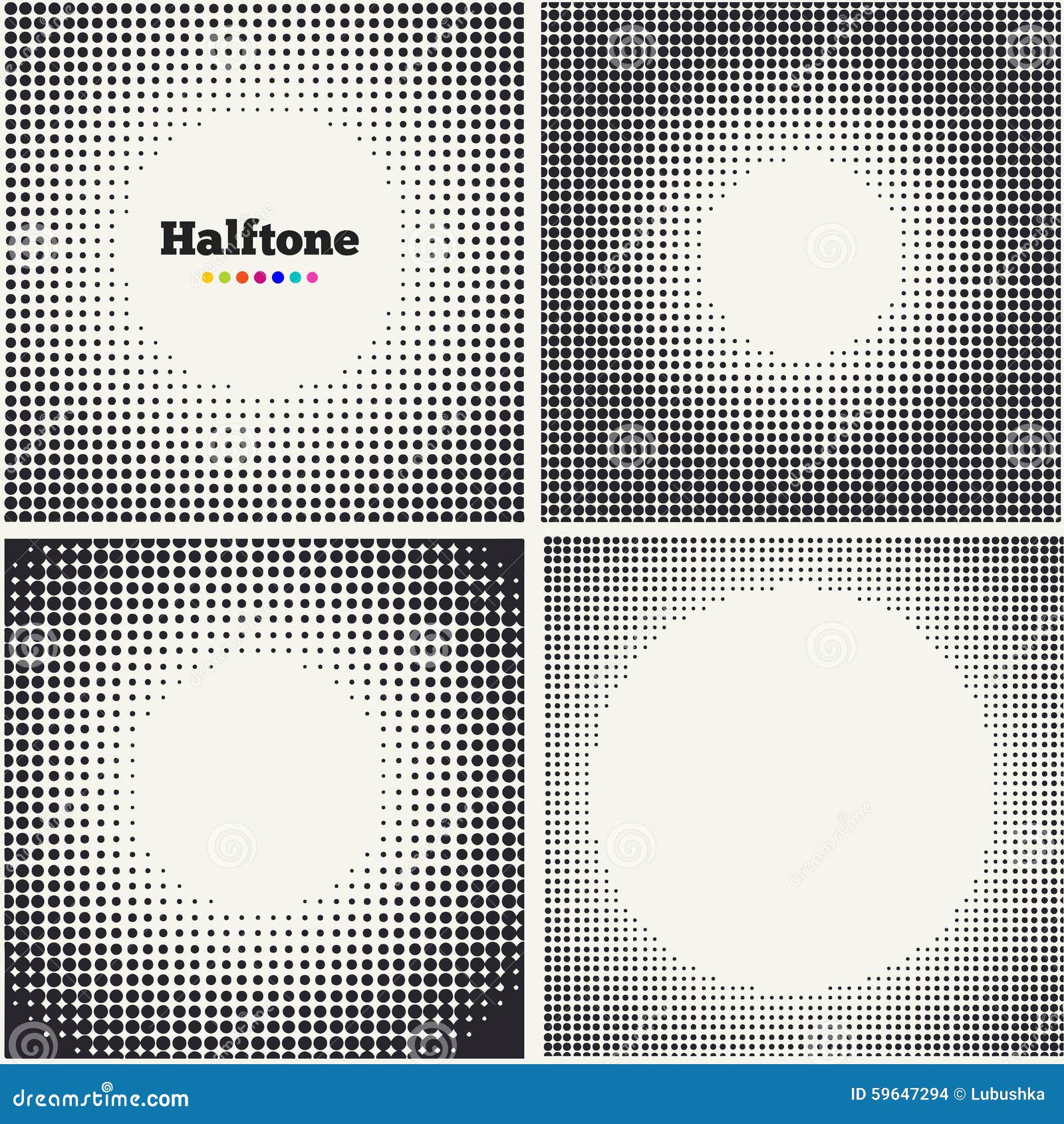 Grunge halftone background stock vector. Illustration of creative ...