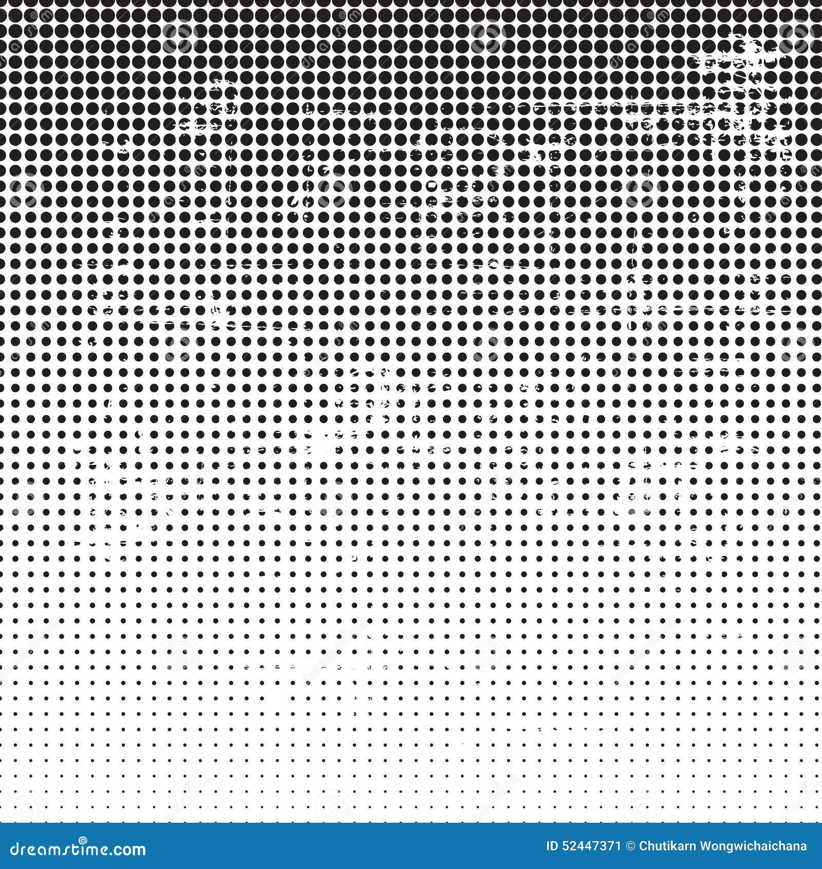 Grunge Halftone Dotted Background Stock Vector - Illustration of ...