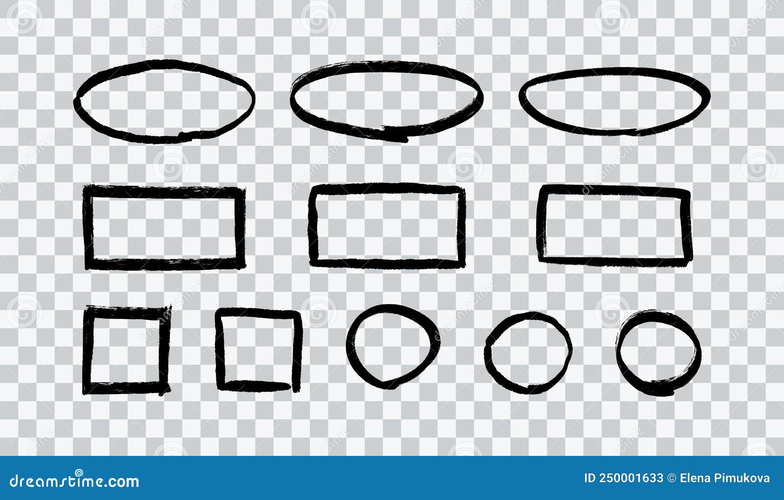 Highlight Circle Frame Cadre, Edge Grunge Border, Mark Check Or Text ...