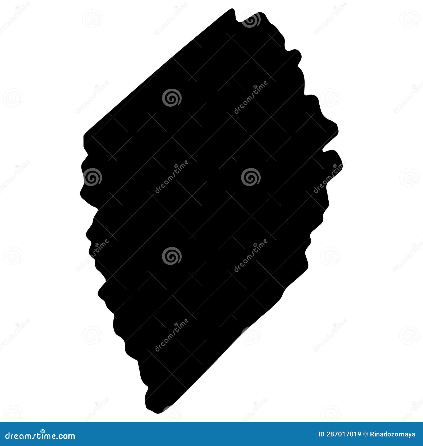 Grunge Hand Drawn Paint Stroke. Brush Scribble Vector Illustration ...