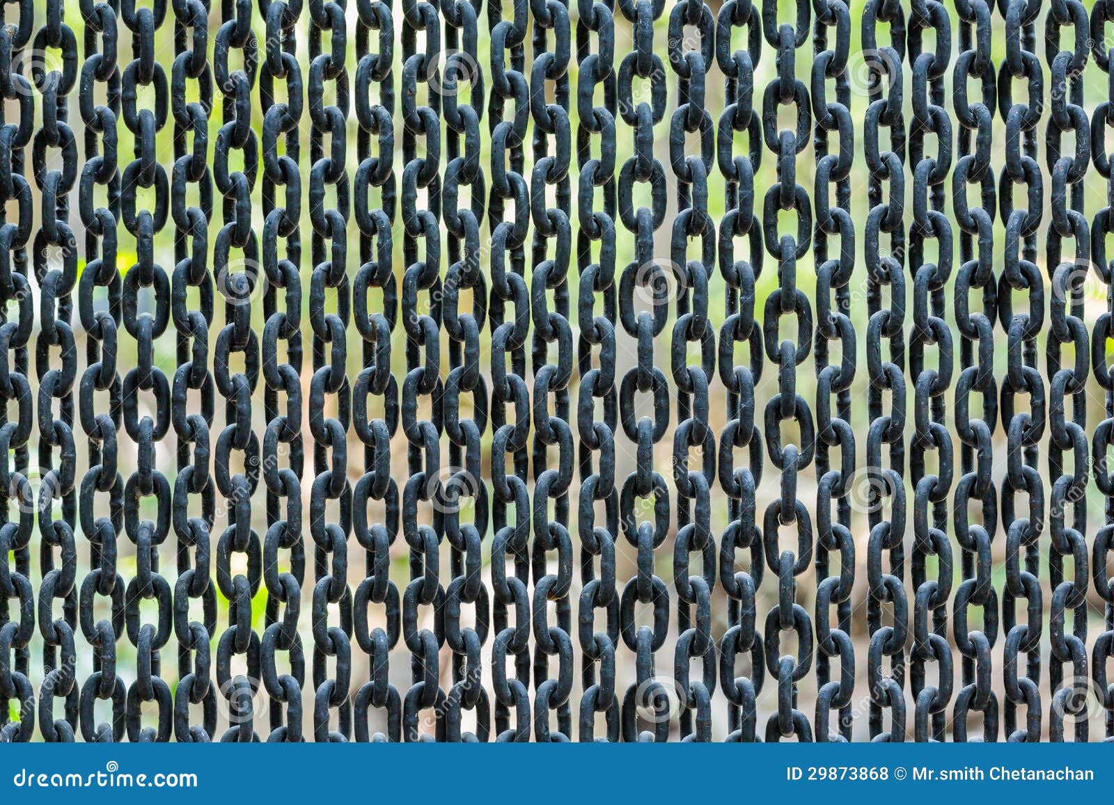 Chain curtain stock photo. Image of construction, grunge - 29873868
