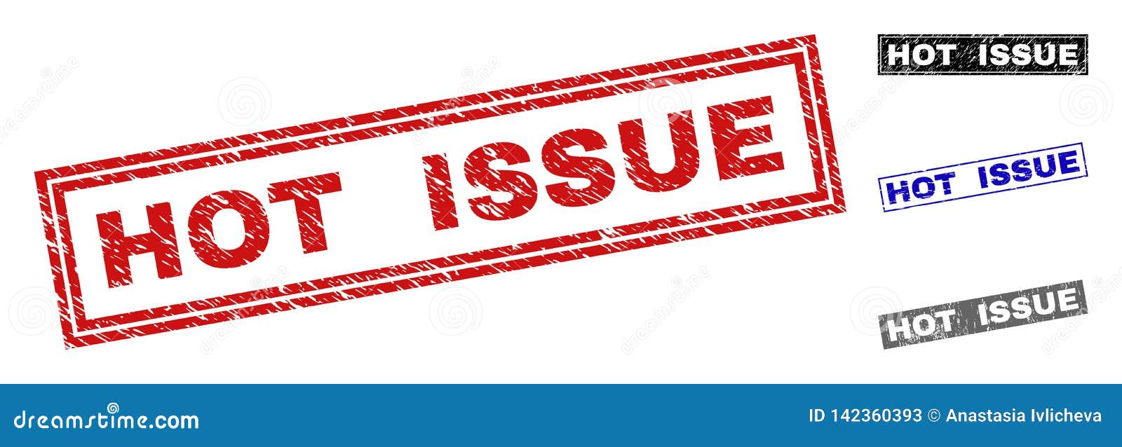 Issue Rectangular Sign. Issue Stamp Cartoon Vector | CartoonDealer.com ...