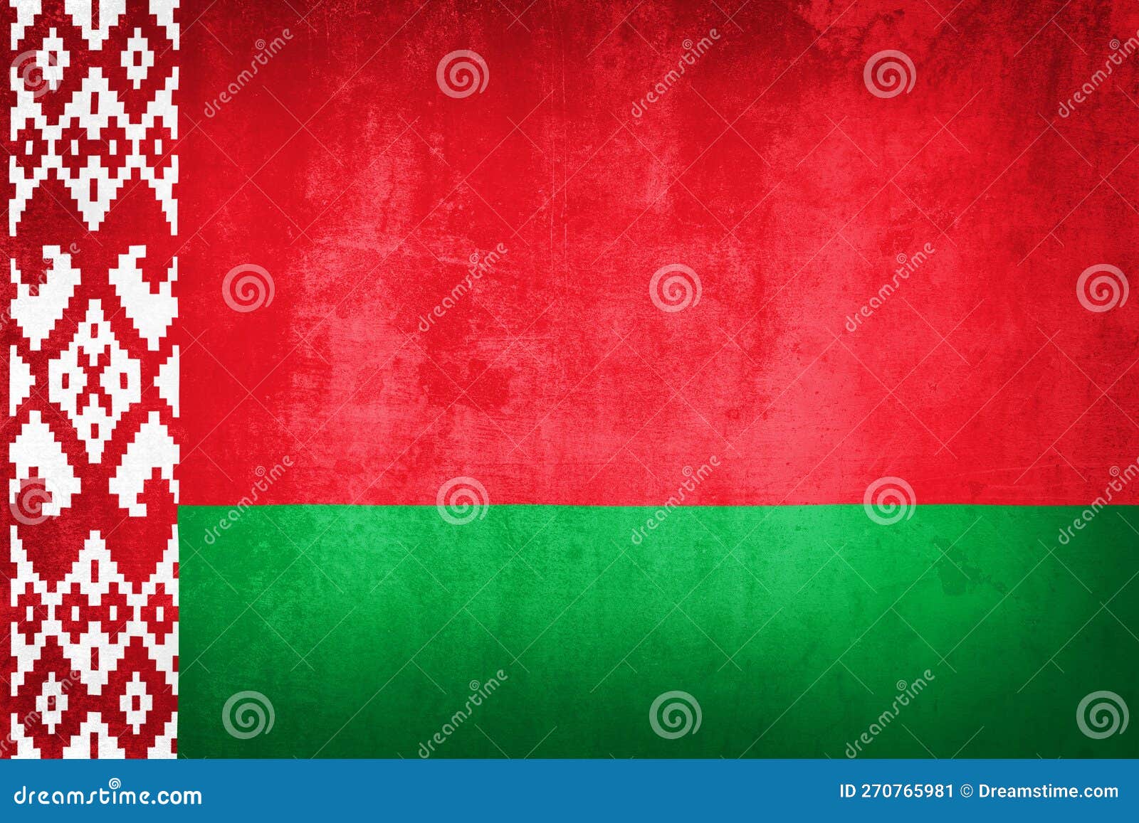 Belarus Flag Map, Chaotic Particles Pattern In The Belorussian Flag ...