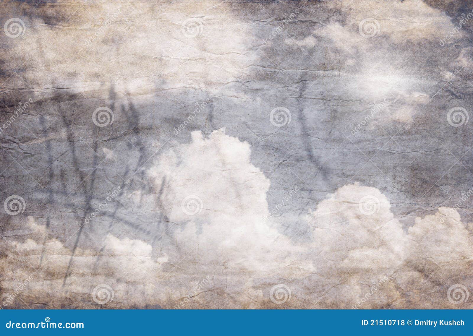 Grunge image of sky stock illustration. Illustration of heaven - 21510718