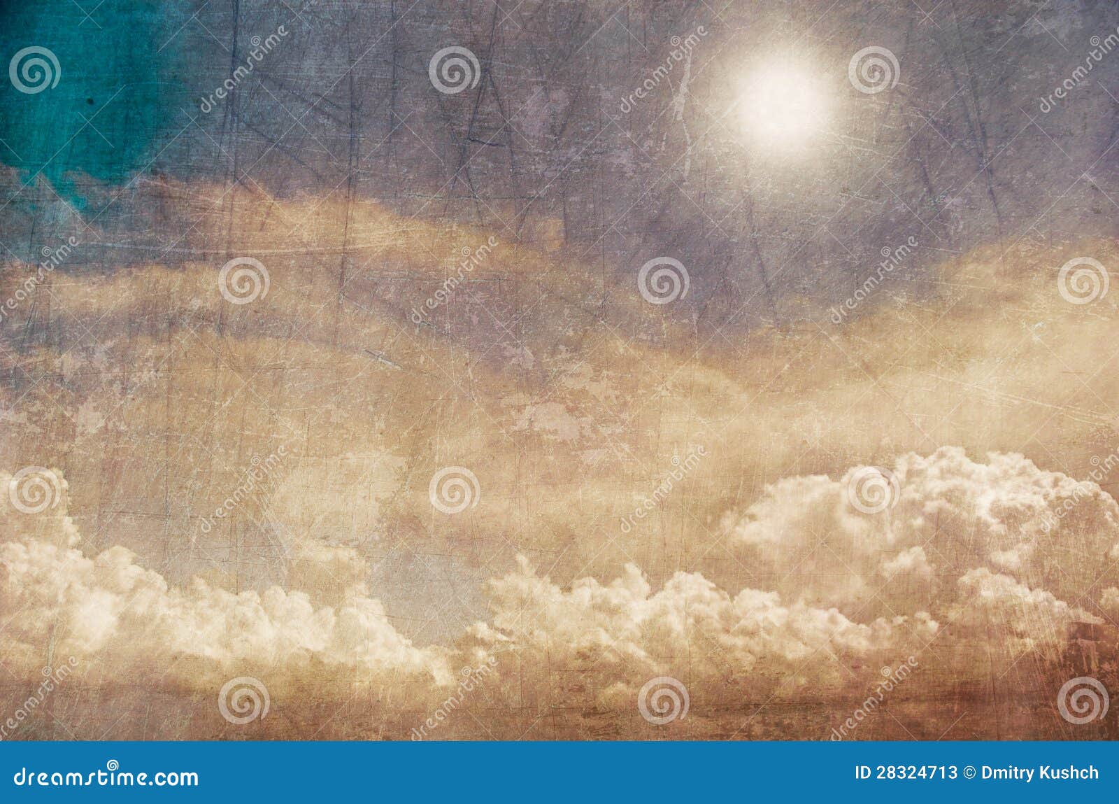 Grunge image of sky stock image. Image of colorful, cloud - 28324713