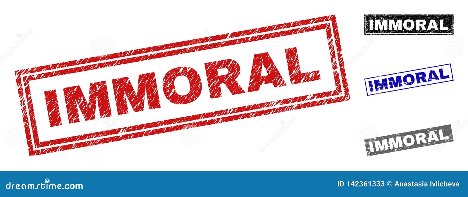 IMMORAL Background Writing Vector Design | CartoonDealer.com #241810542