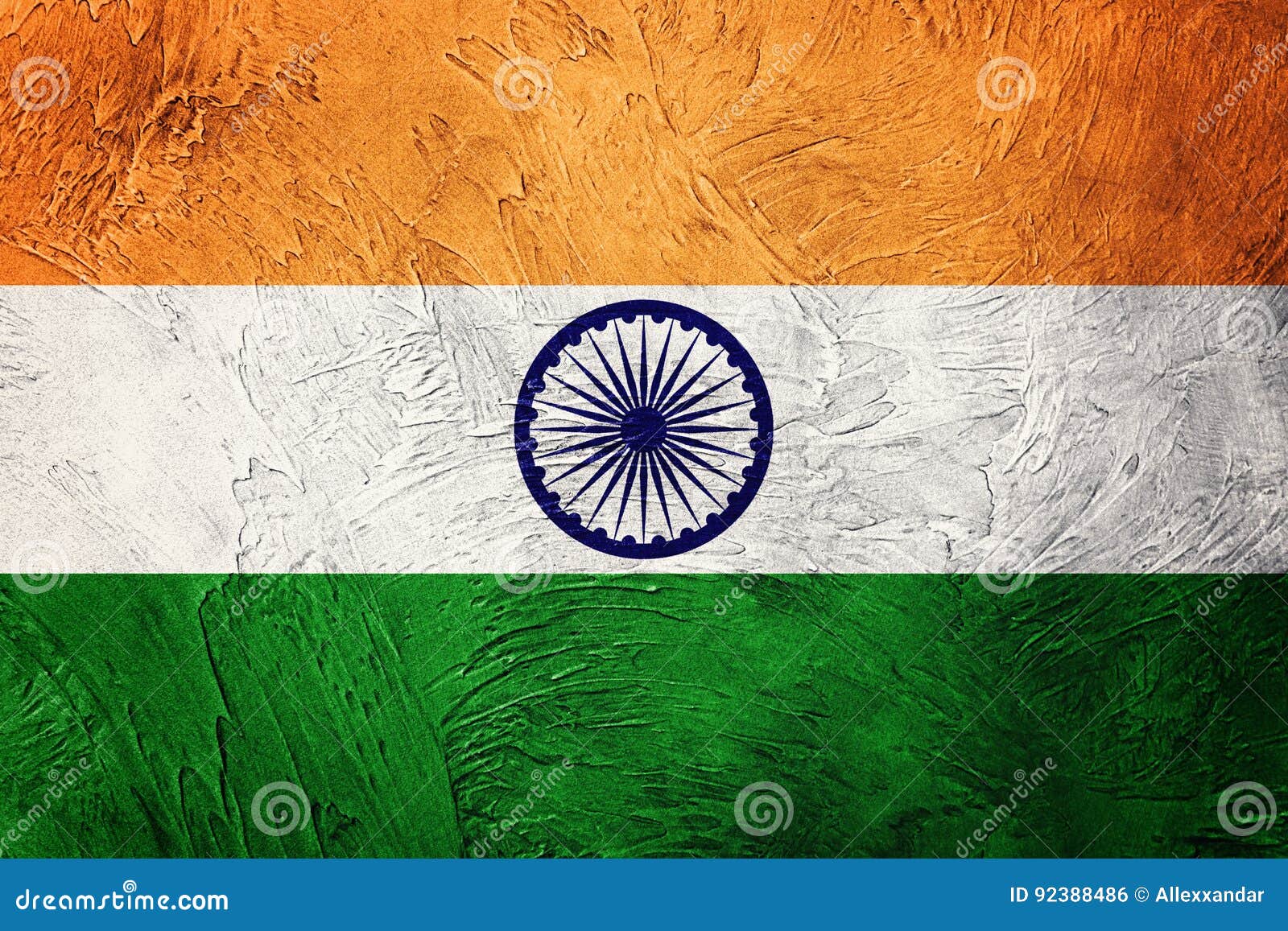 Grunge India Flag. India Flag with Grunge Texture Stock Photo - Image ...