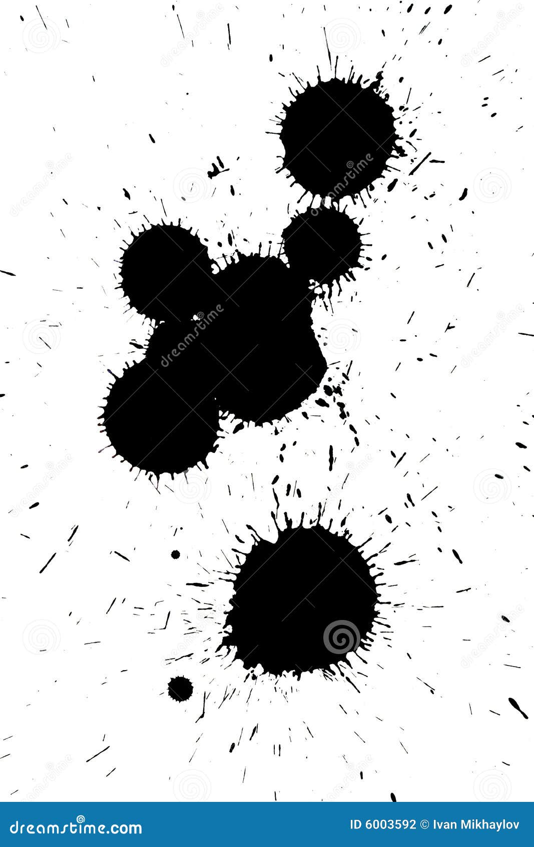 Grunge ink stock illustration. Illustration of brushed - 6003592