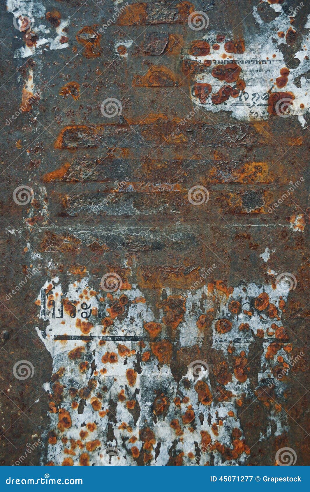 Grunge iron rust texture stock image. Image of textured - 45071277