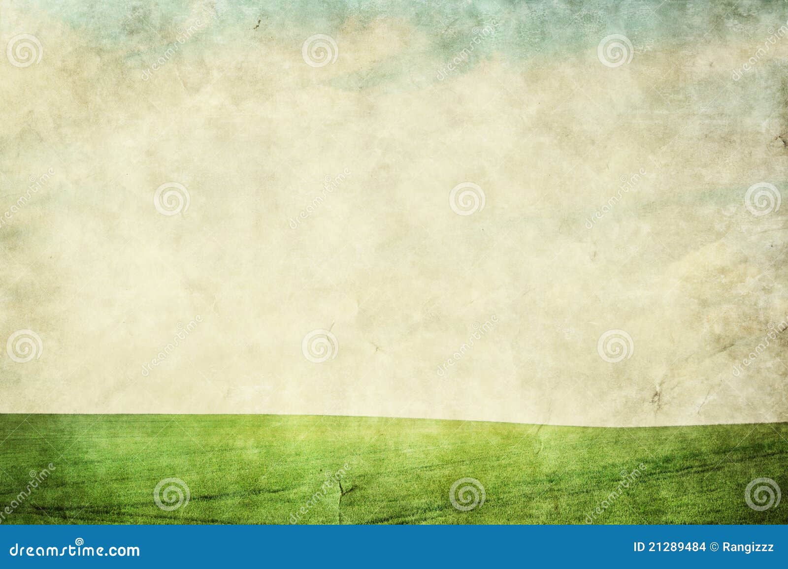 Grunge Landscape Background Stock Photo - Image of meadow, blossom ...