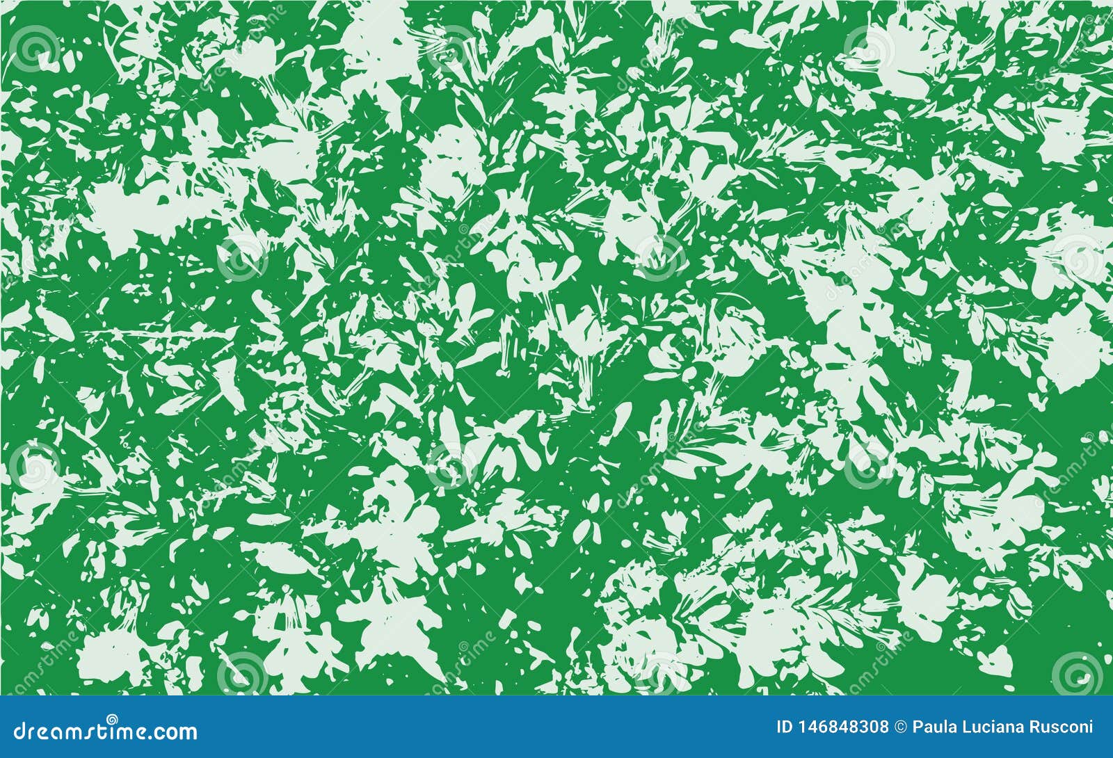 Grunge Leaves Vector Overlay Pattern Stock Vector - Illustration of ...