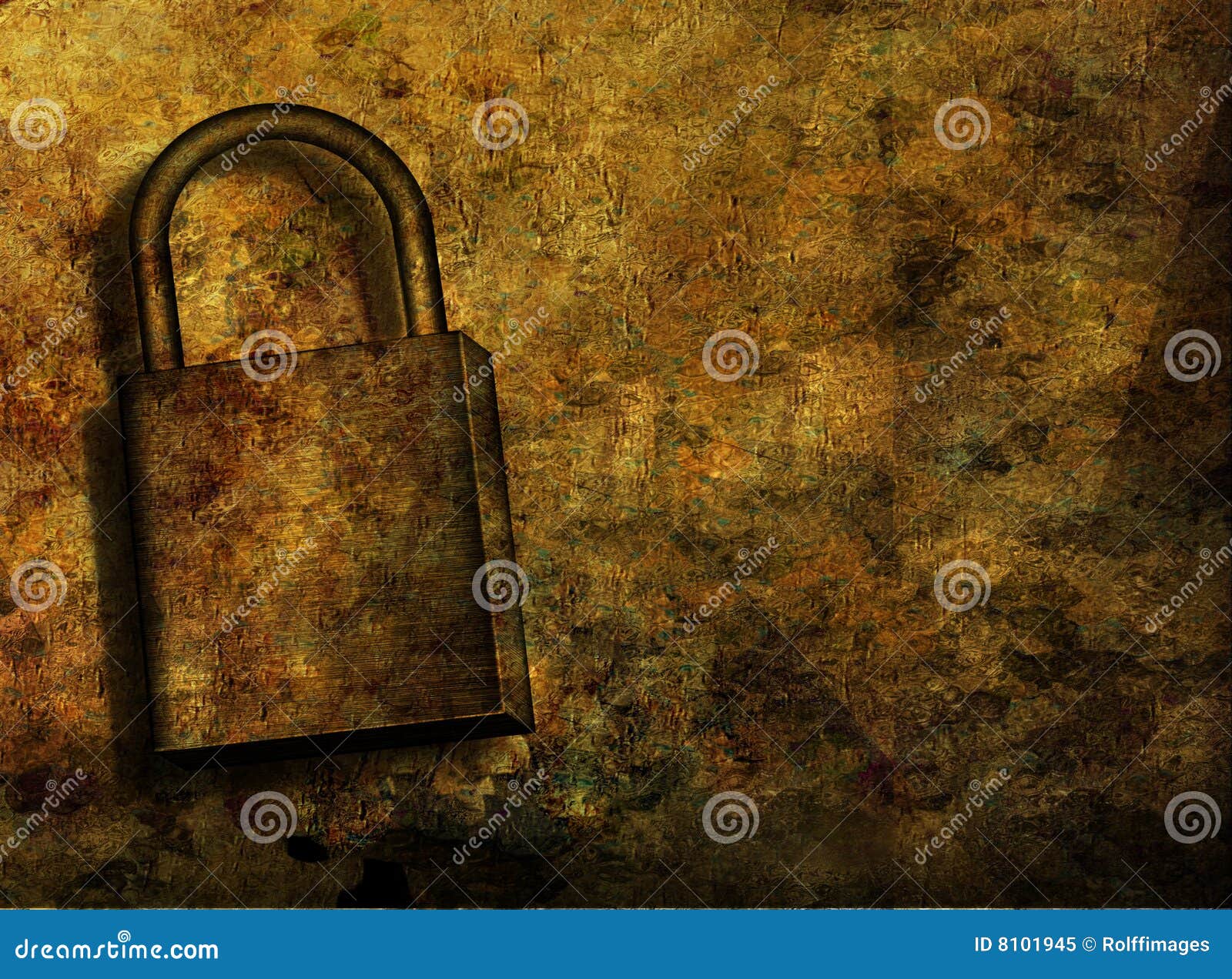 Grunge Lock stock illustration. Illustration of crime - 8101945