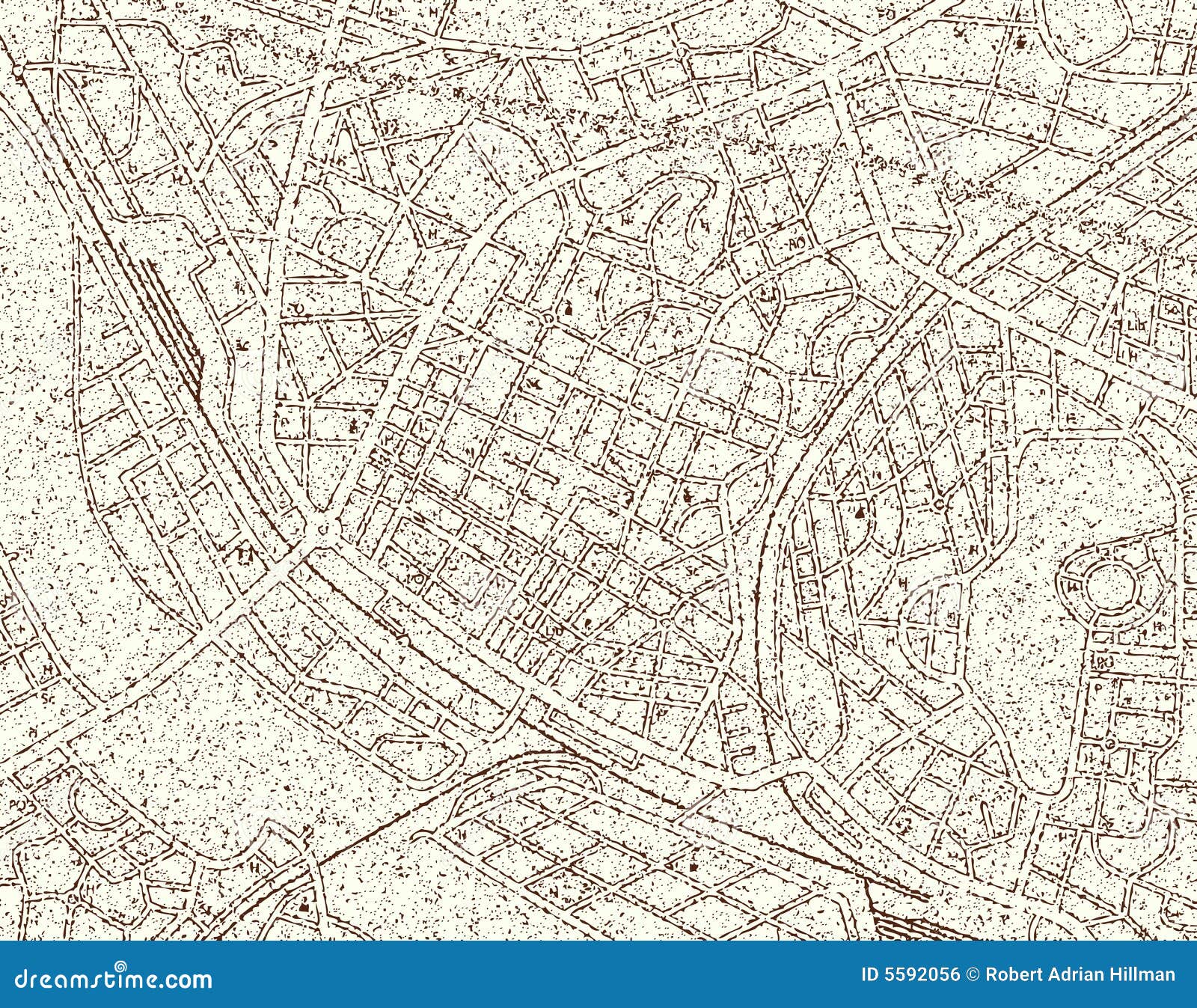 Grunge map stock vector. Illustration of travel, city - 5592056