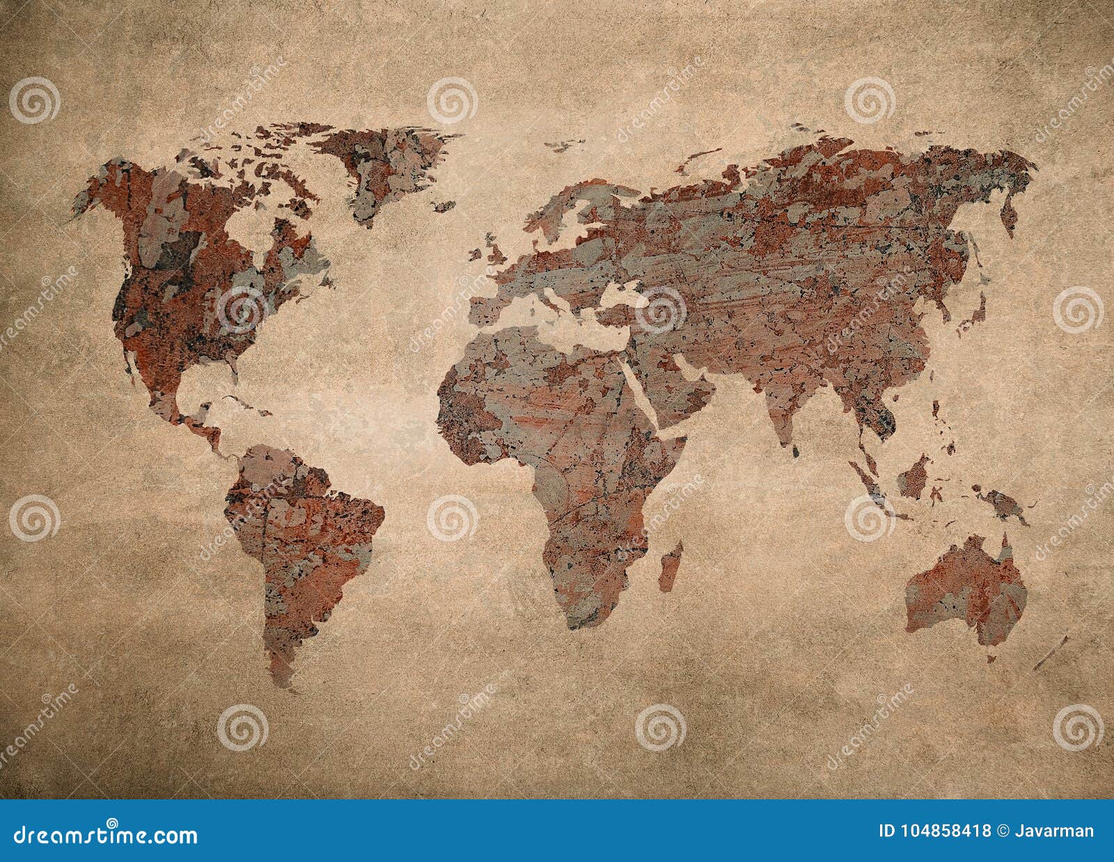 Grunge map of the world stock photo. Image of manuscript - 104858418