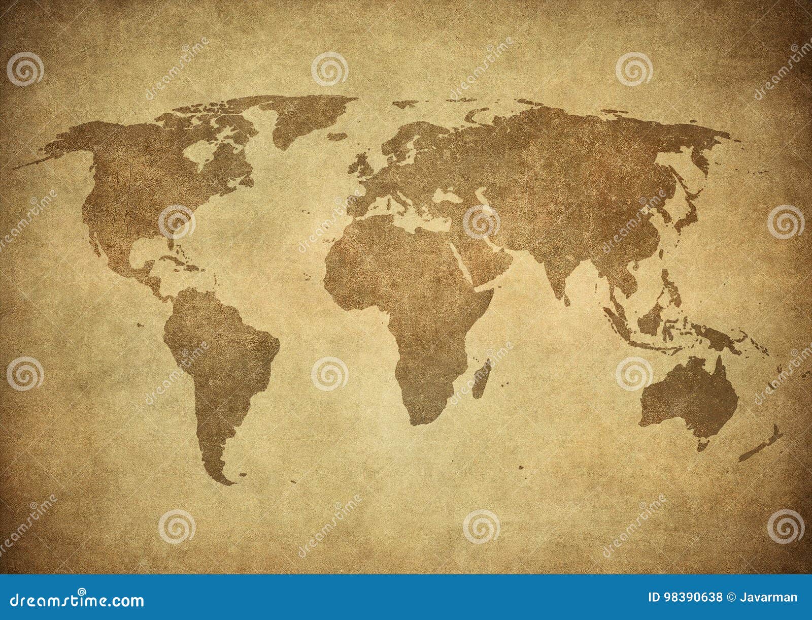 Grunge map of the world stock photo. Image of atlas, atlantic - 98390638