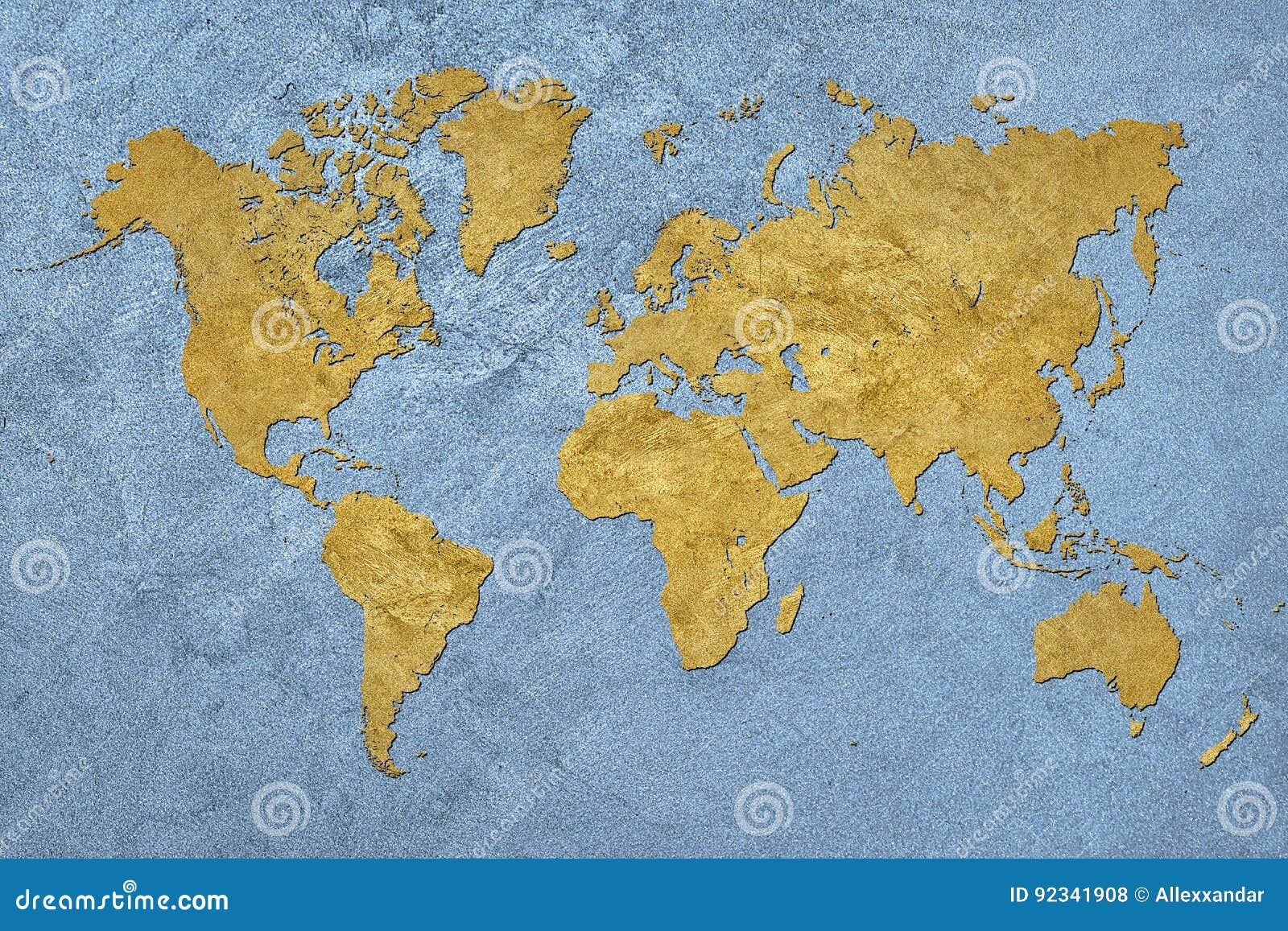 Grunge Map of the World. Vintage Style Stock Photo - Image of position ...