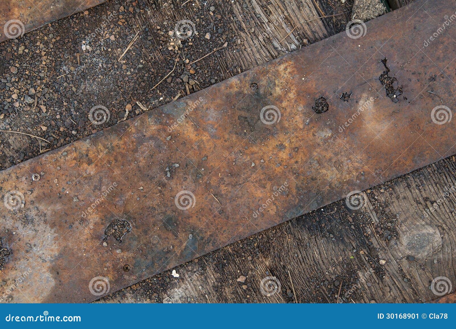 Grunge Metal and Wood Texture Stock Image - Image of background, border ...