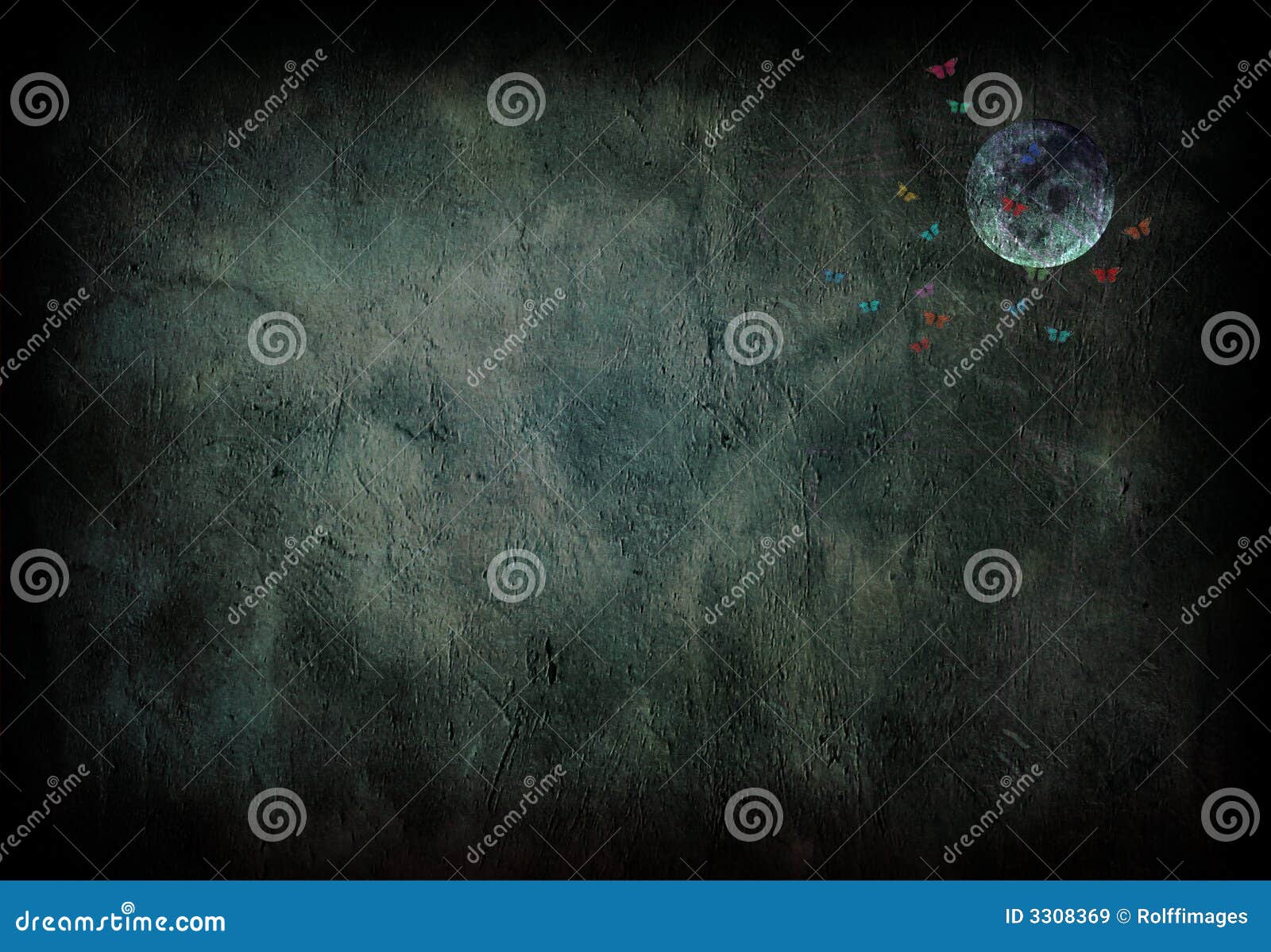 Grunge Moon stock illustration. Illustration of light - 3308369