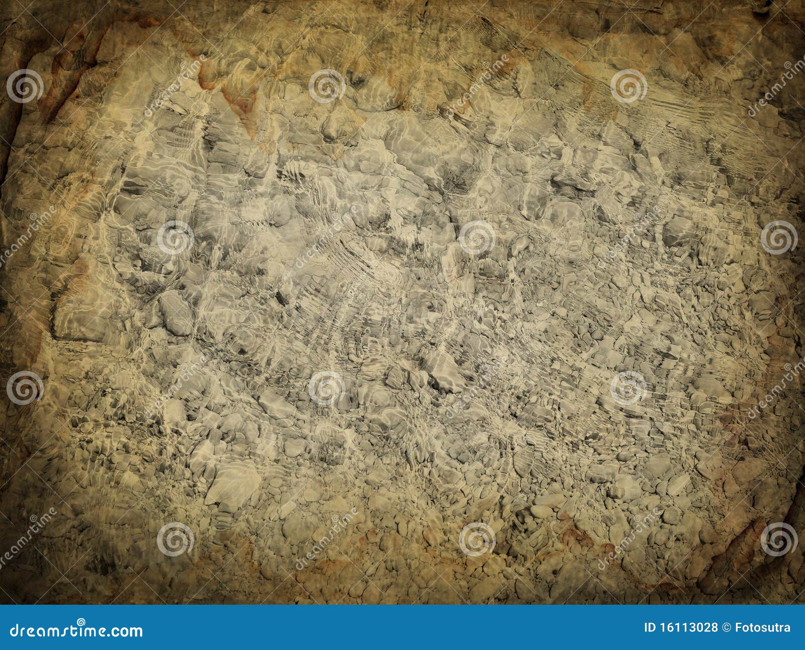 Grunge Mountain River Bottom Background Stock Photo - Image of clouds ...