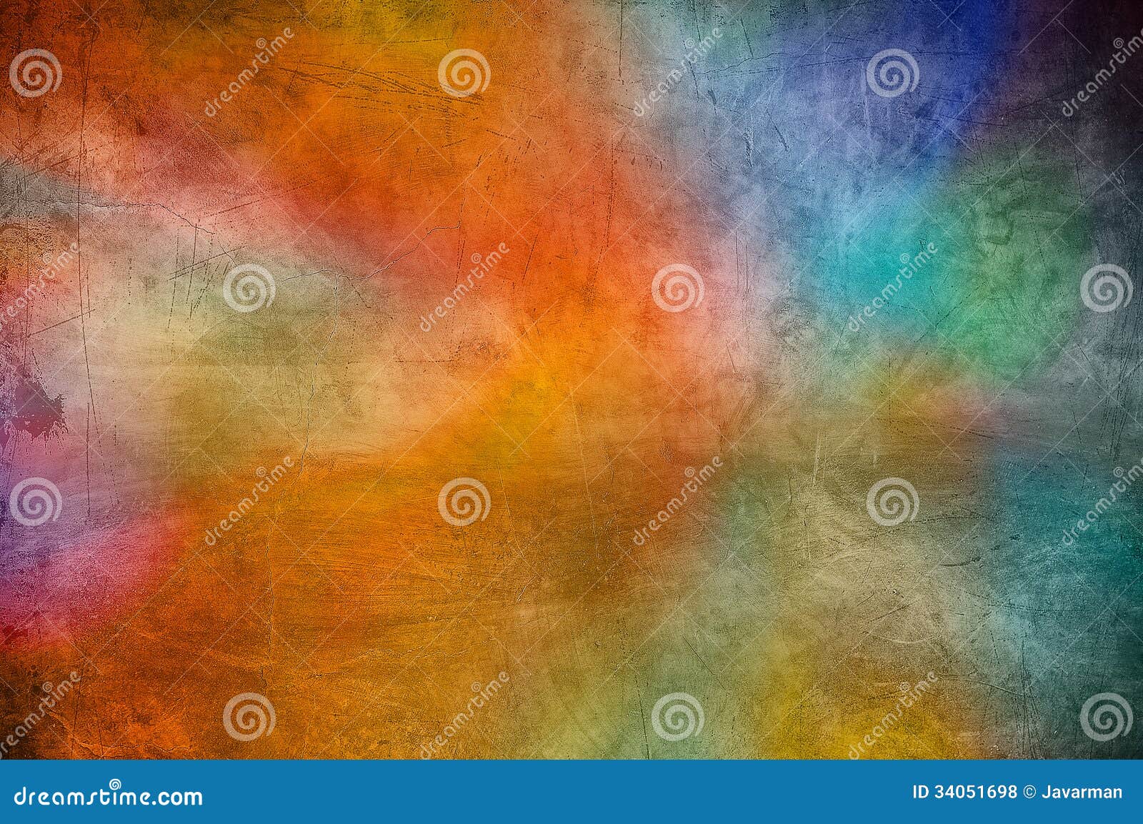 Grunge Multicolor Background with Space for Text or Image Stock Photo ...
