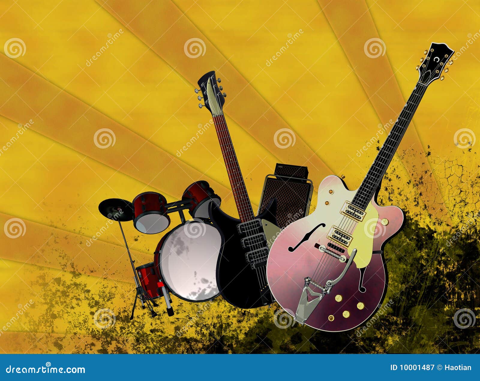 Grunge Music Festival 1 stock illustration. Illustration of groovy ...